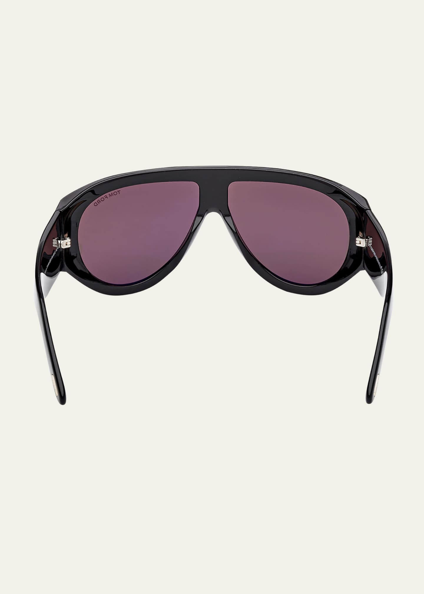 TOM FORD Men's Bronson T-Logo Shield Sunglasses - Bergdorf Goodman