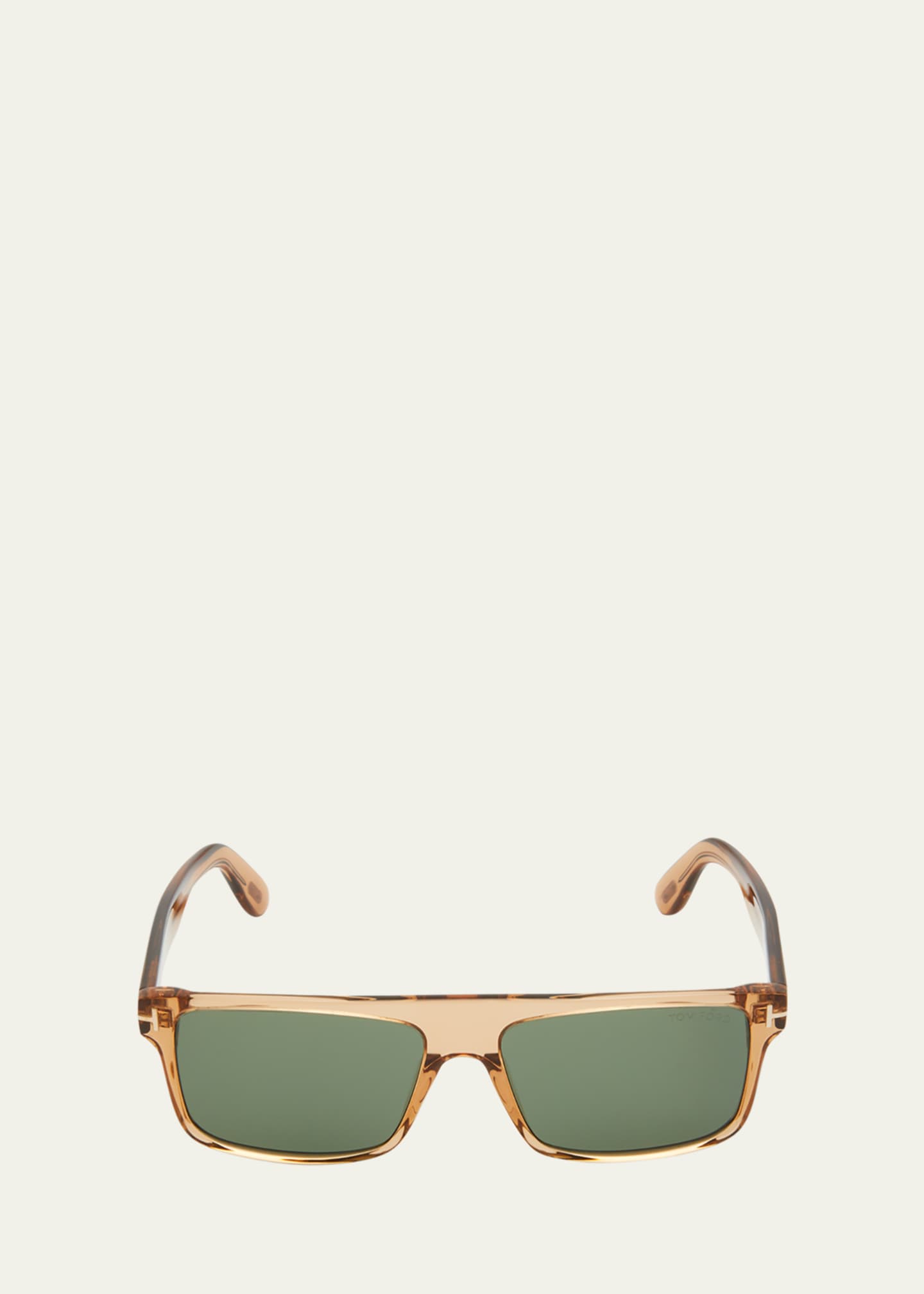 TOM FORD Men's Philippe T-Logo Rectangle Sunglasses - Bergdorf Goodman