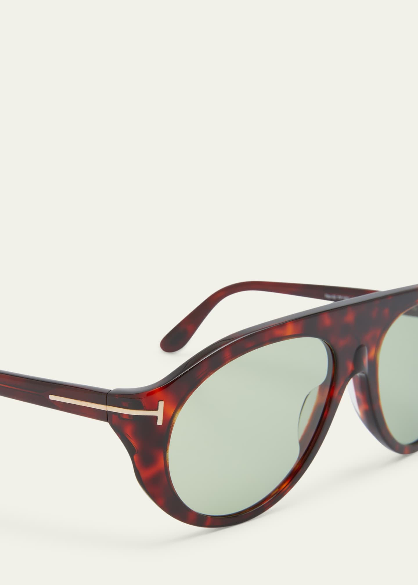 TOM FORD Men's Rex T-Logo Aviator Sunglasses - Bergdorf Goodman