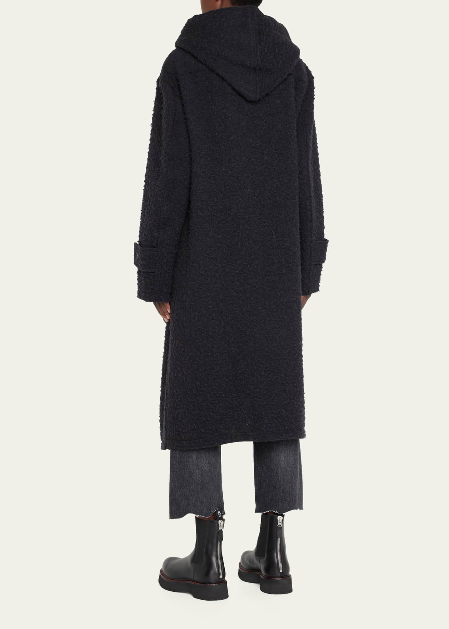 R13 Safety Pin Wool Coat - Bergdorf Goodman