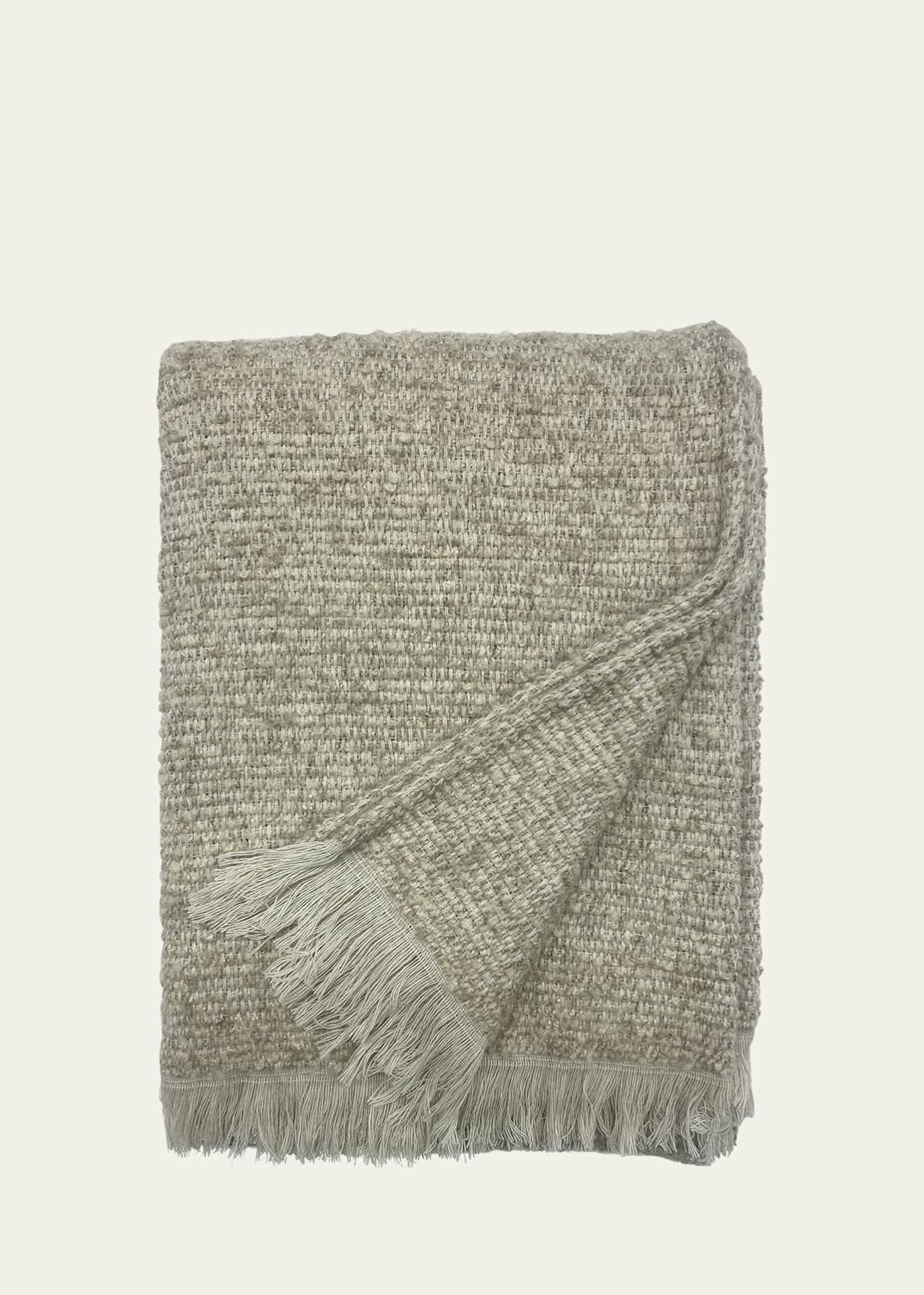 Enzo Degli Angiuoni Mega Boucle Throw Blanket - Bergdorf Goodman