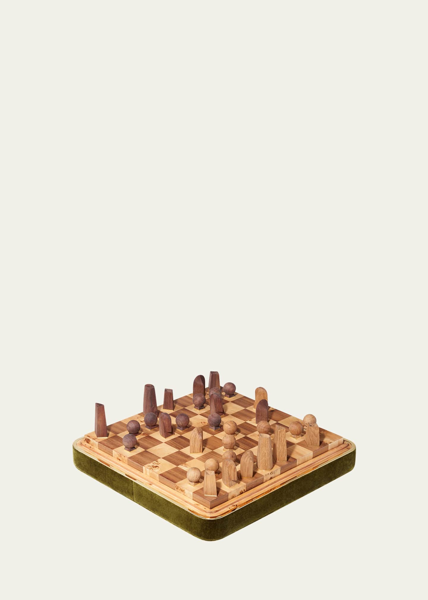 AERIN Velvet Chess Set - Bergdorf Goodman