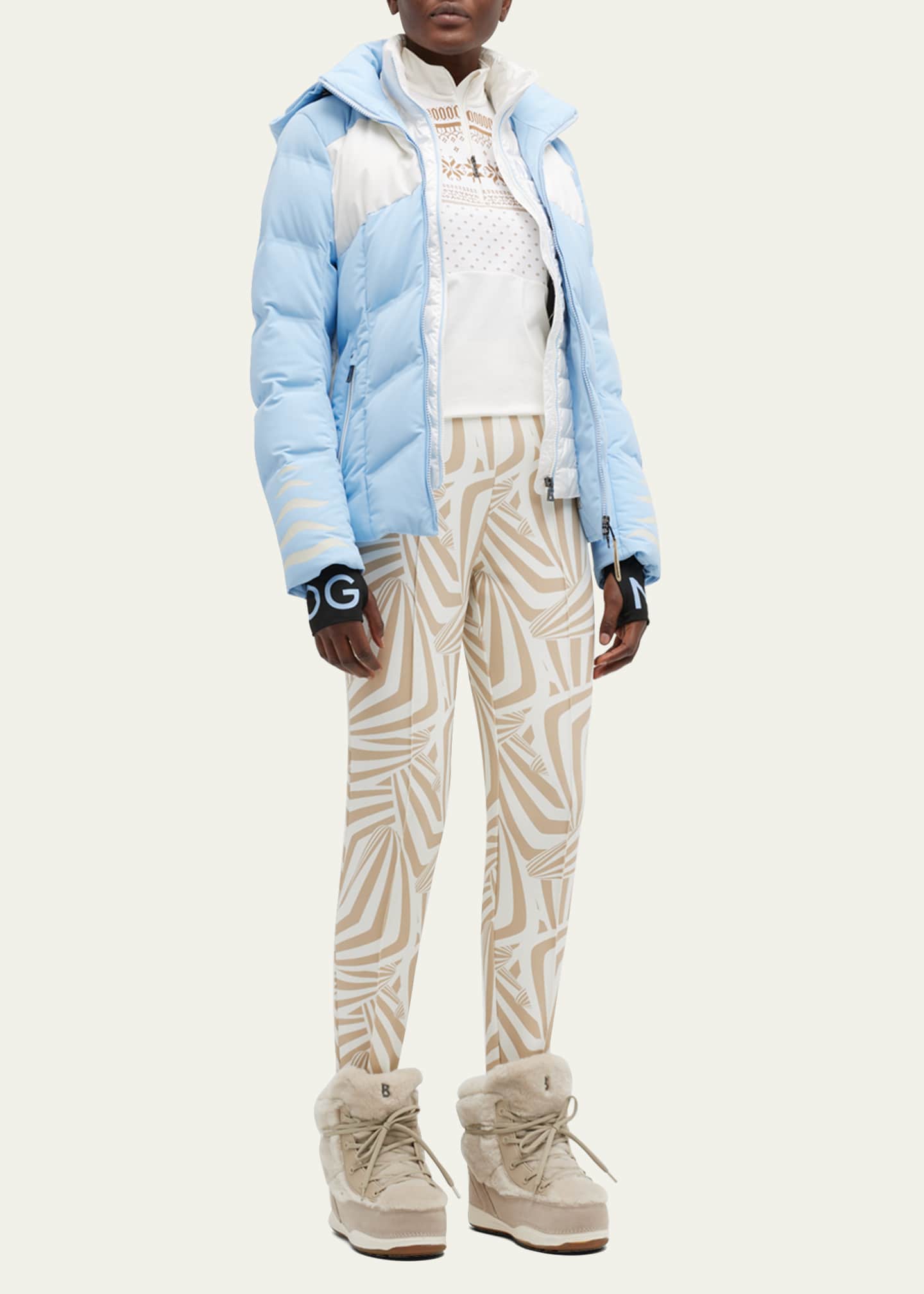 Bogner Jorina Jacquard Quarter-Zip Jacket - Bergdorf Goodman