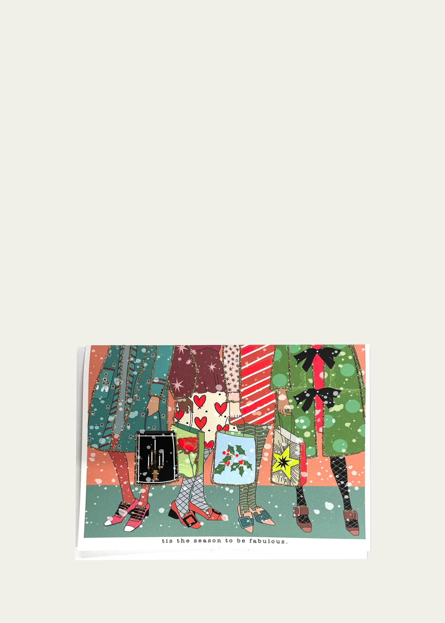 Verrier Tis The Season To Be Fabulous Card - Bergdorf Goodman
