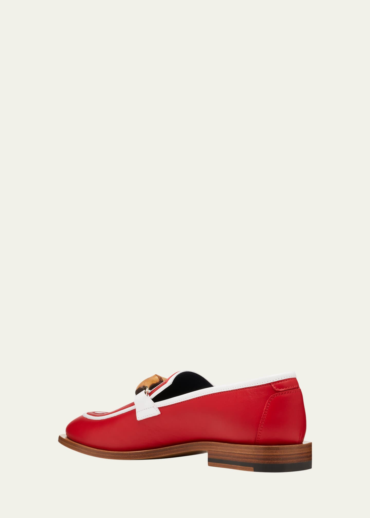 CASABLANCA Envelope Colorblock Leather Loafers - Bergdorf Goodman
