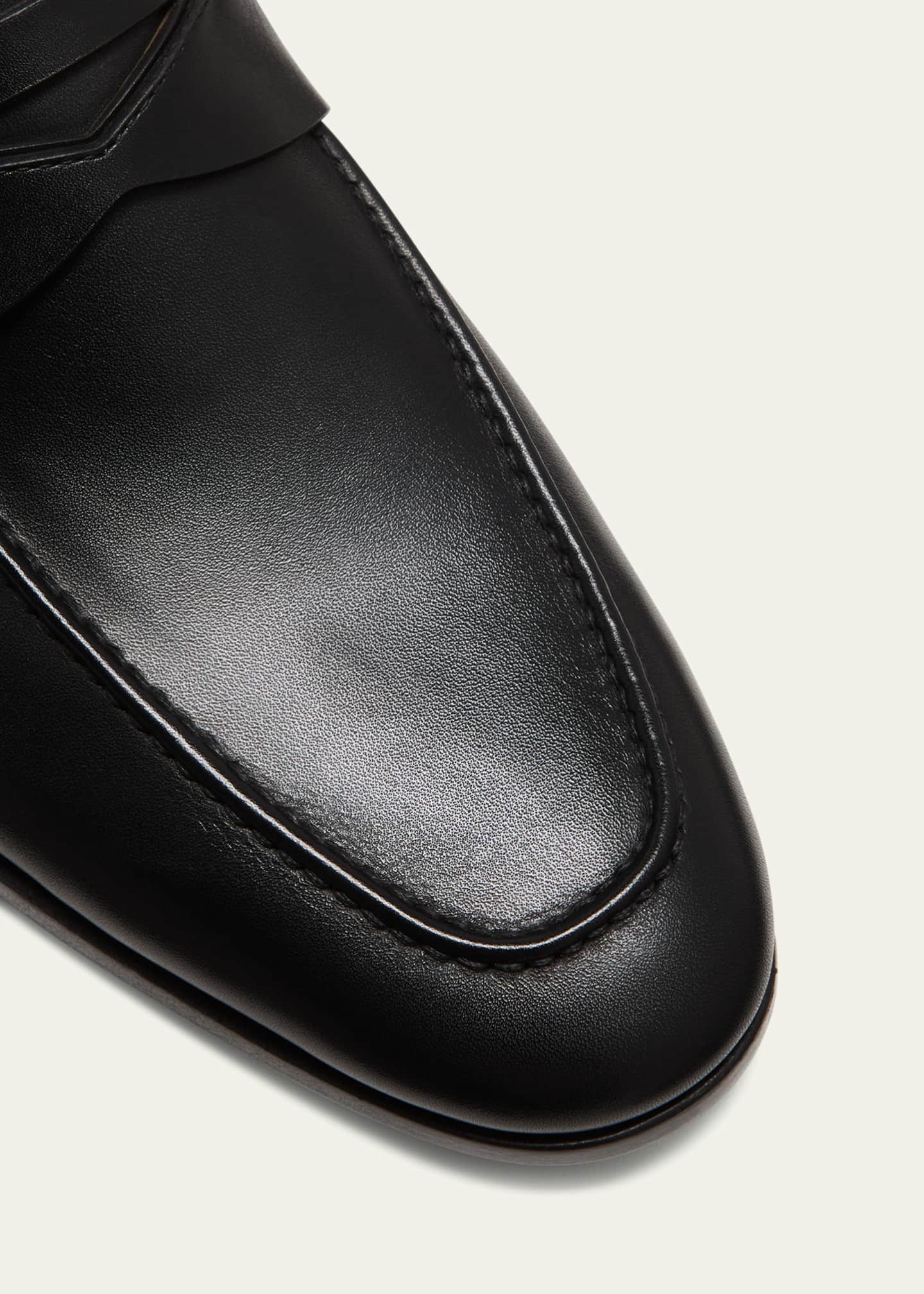 Magnanni Men's Sasso Leather Penny Loafers - Bergdorf Goodman Magnanni Men's Sasso Leather Penny Loafers - Bergdorf Goodman