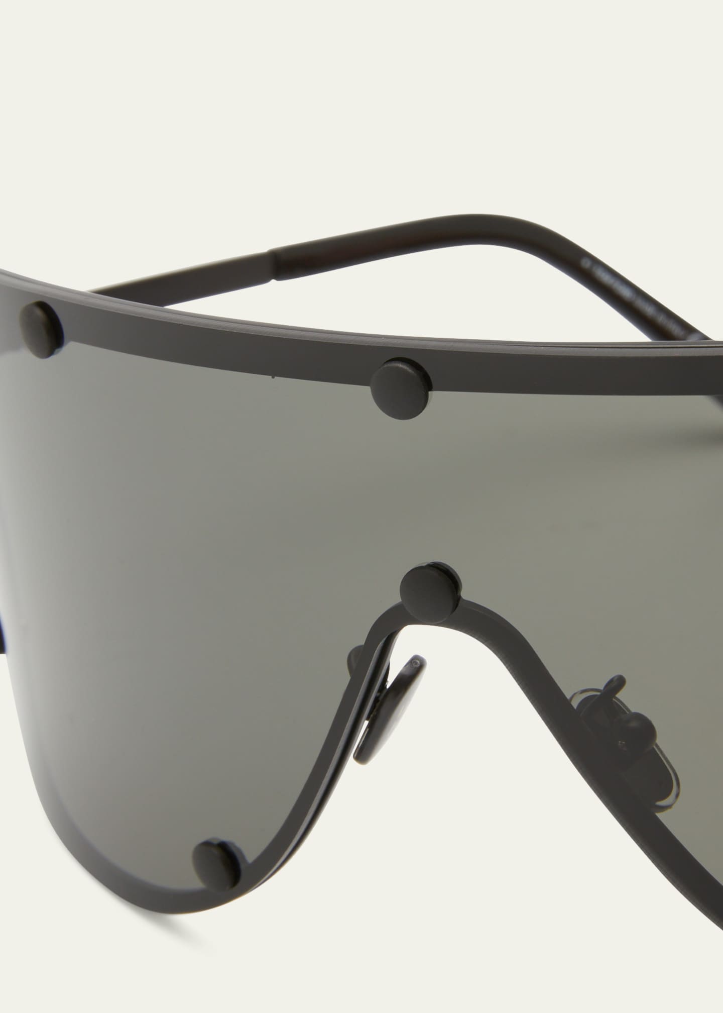 TOM FORD Kyler Metal Shield Sunglasses - Bergdorf Goodman