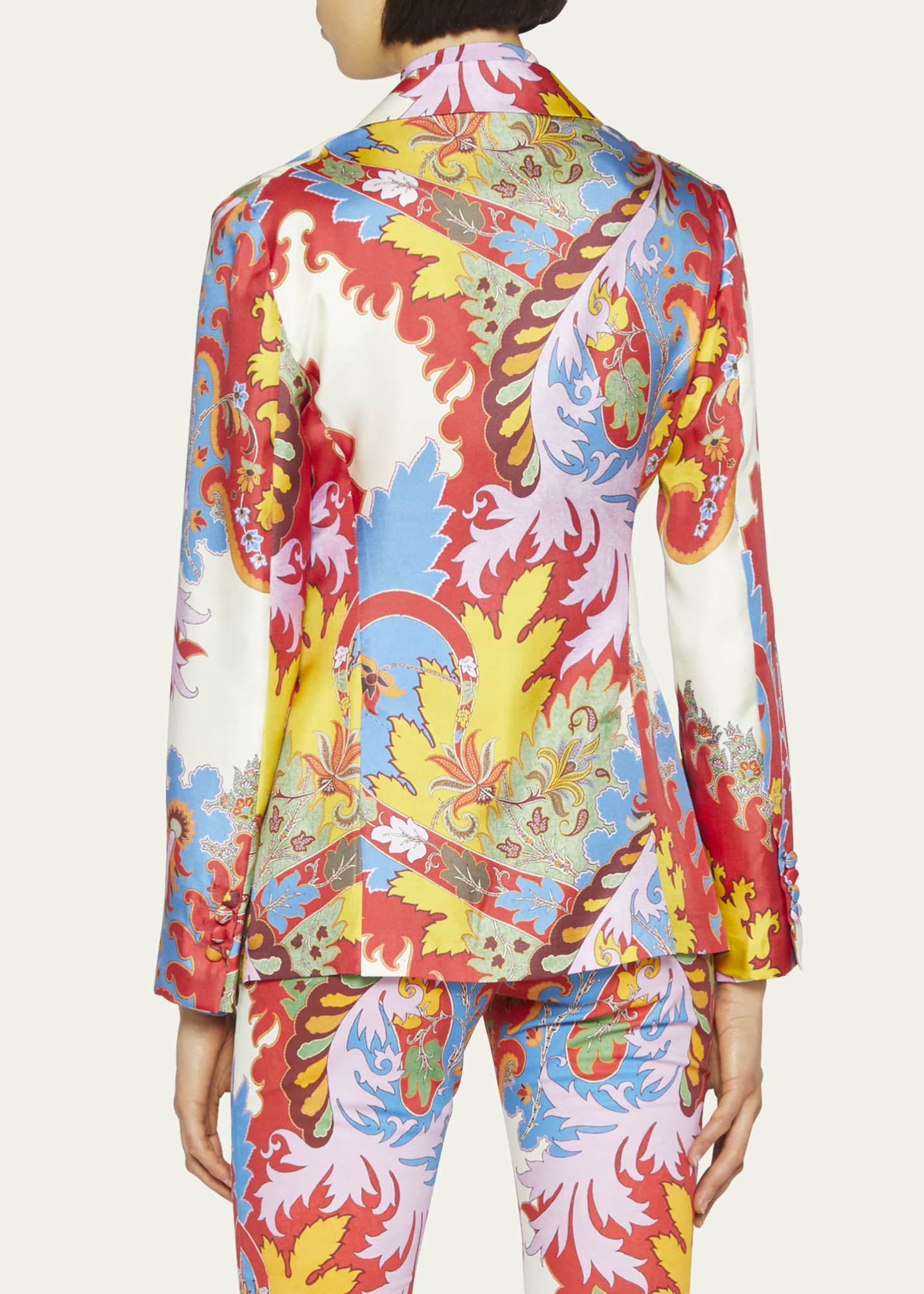 Etro Blooming Paisley Jacquard Blazer Jacket - Bergdorf Goodman