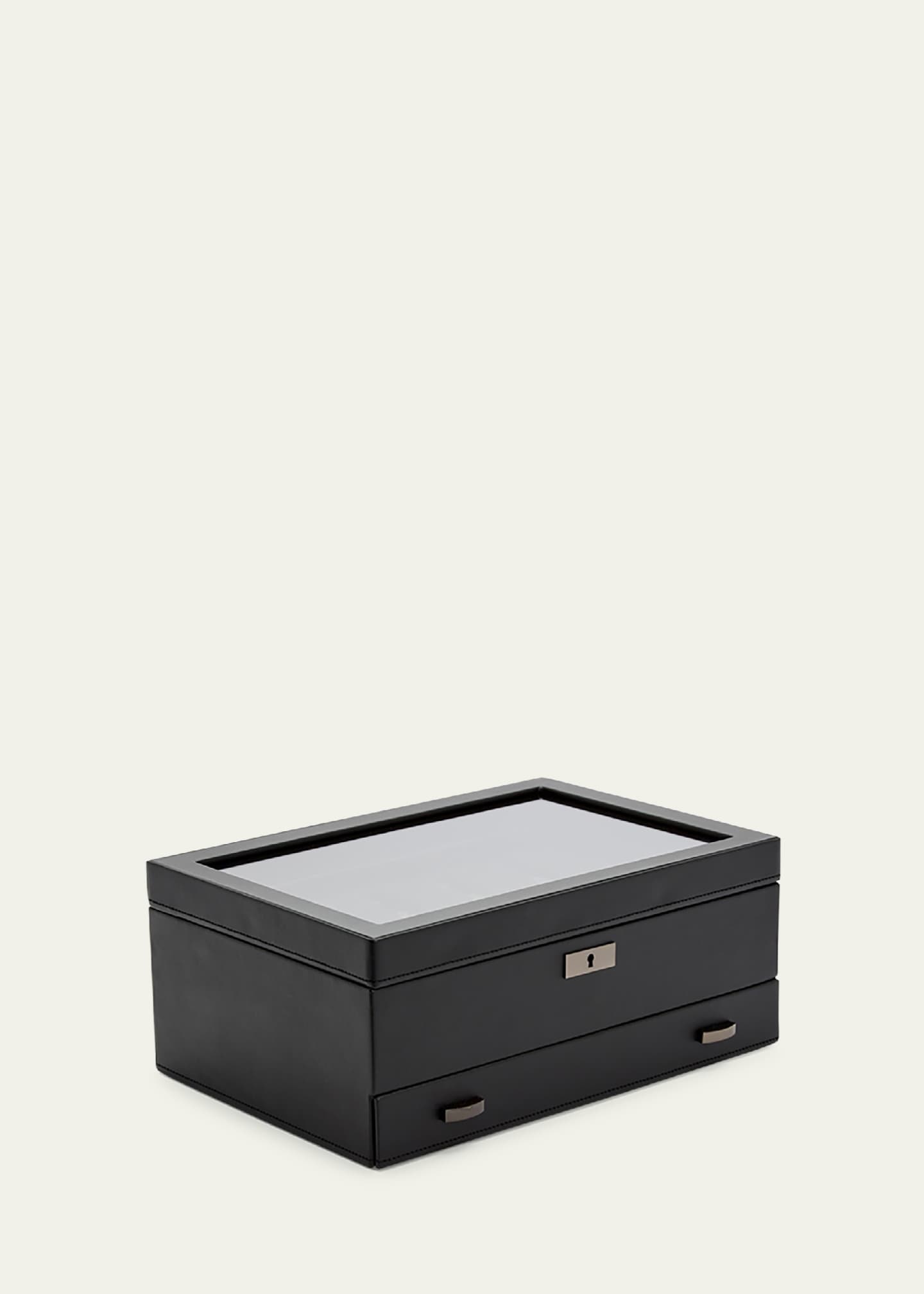 WOLF Axis 10-Piece Watch Box with Drawer - Bergdorf Goodman