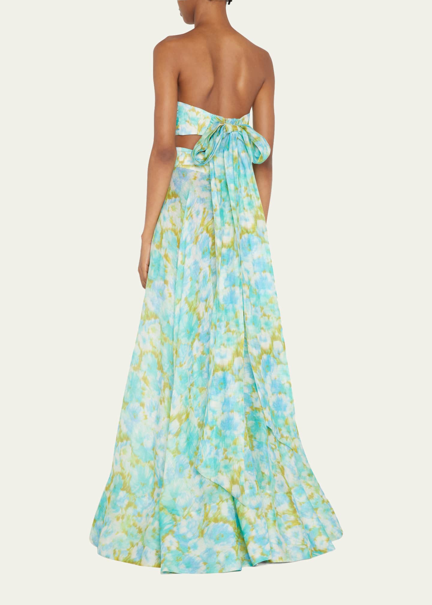 Zimmermann High Tide Twist Crop Bodice - Bergdorf Goodman