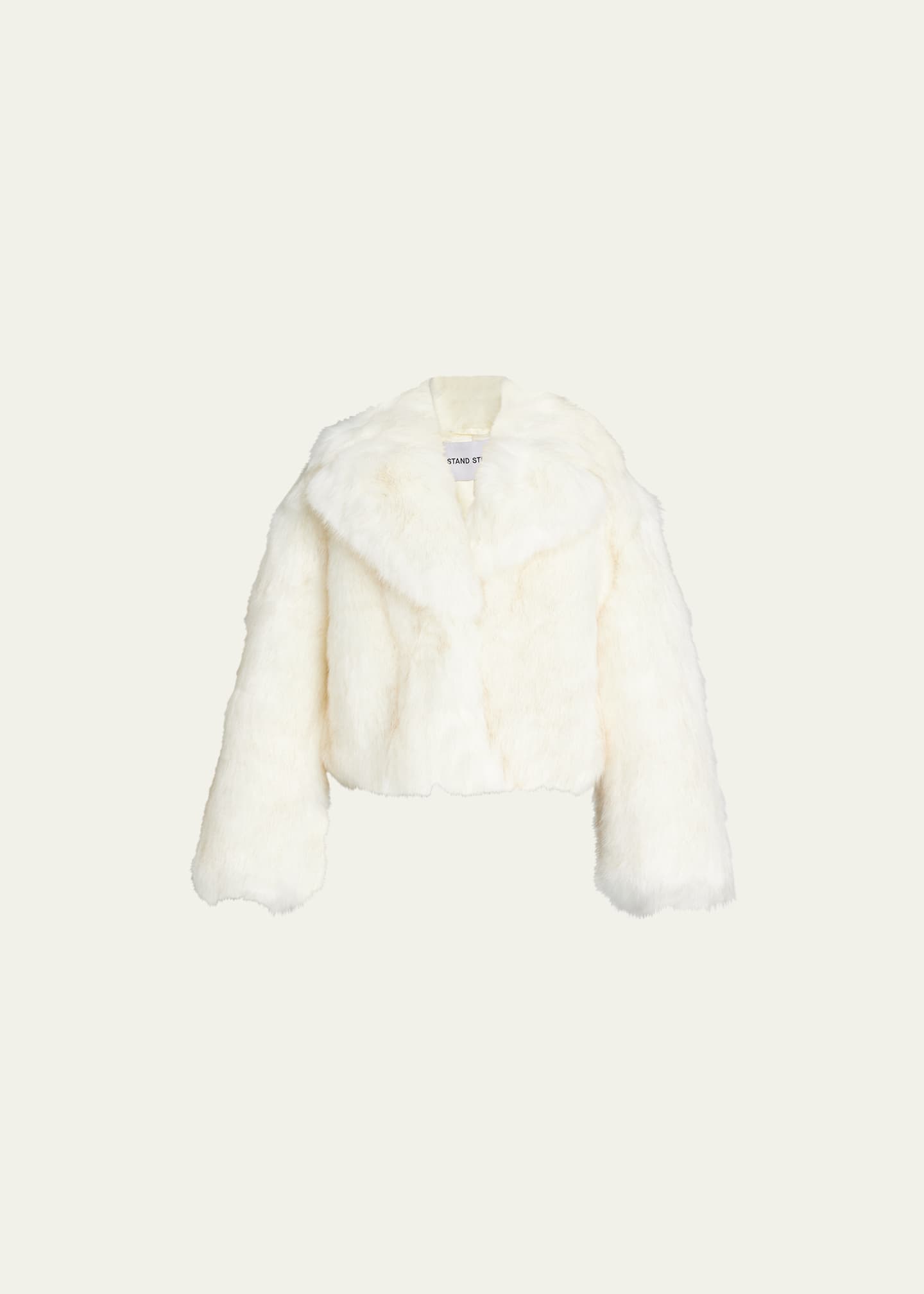 Stand Studio Samara Faux Fur Short Jacket - Bergdorf Goodman