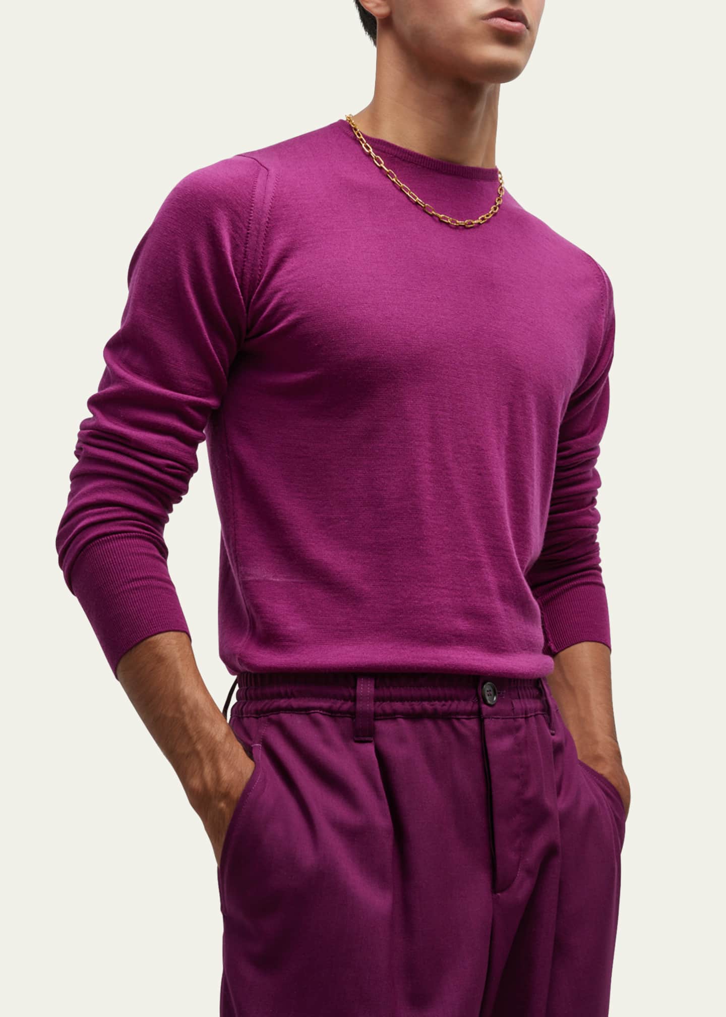 Gurhan Men's 24K Yellow Gold Cable Chain Necklace, 20"L - Bergdorf Goodman