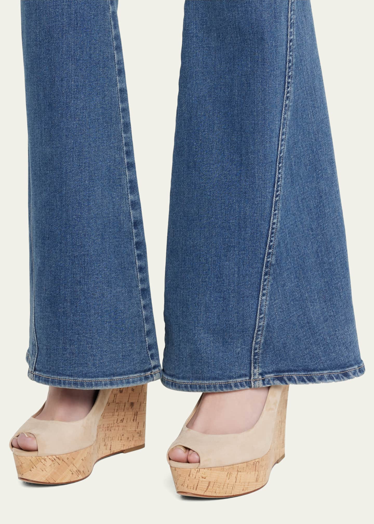 Veronica Beard Dali Suede Slingback Peep-Toe Wedge Sandals - Bergdorf ...