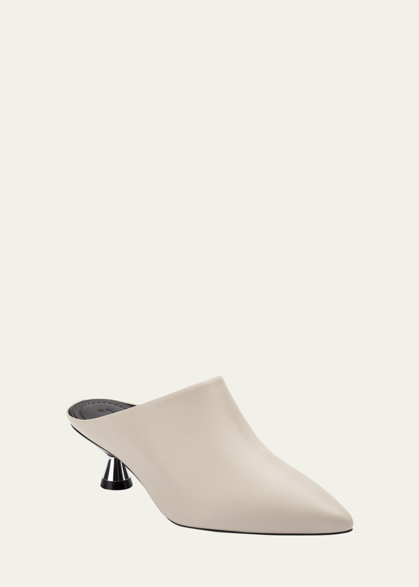 Mercedes Castillo Fabia Napa Leather Mules - Bergdorf Goodman