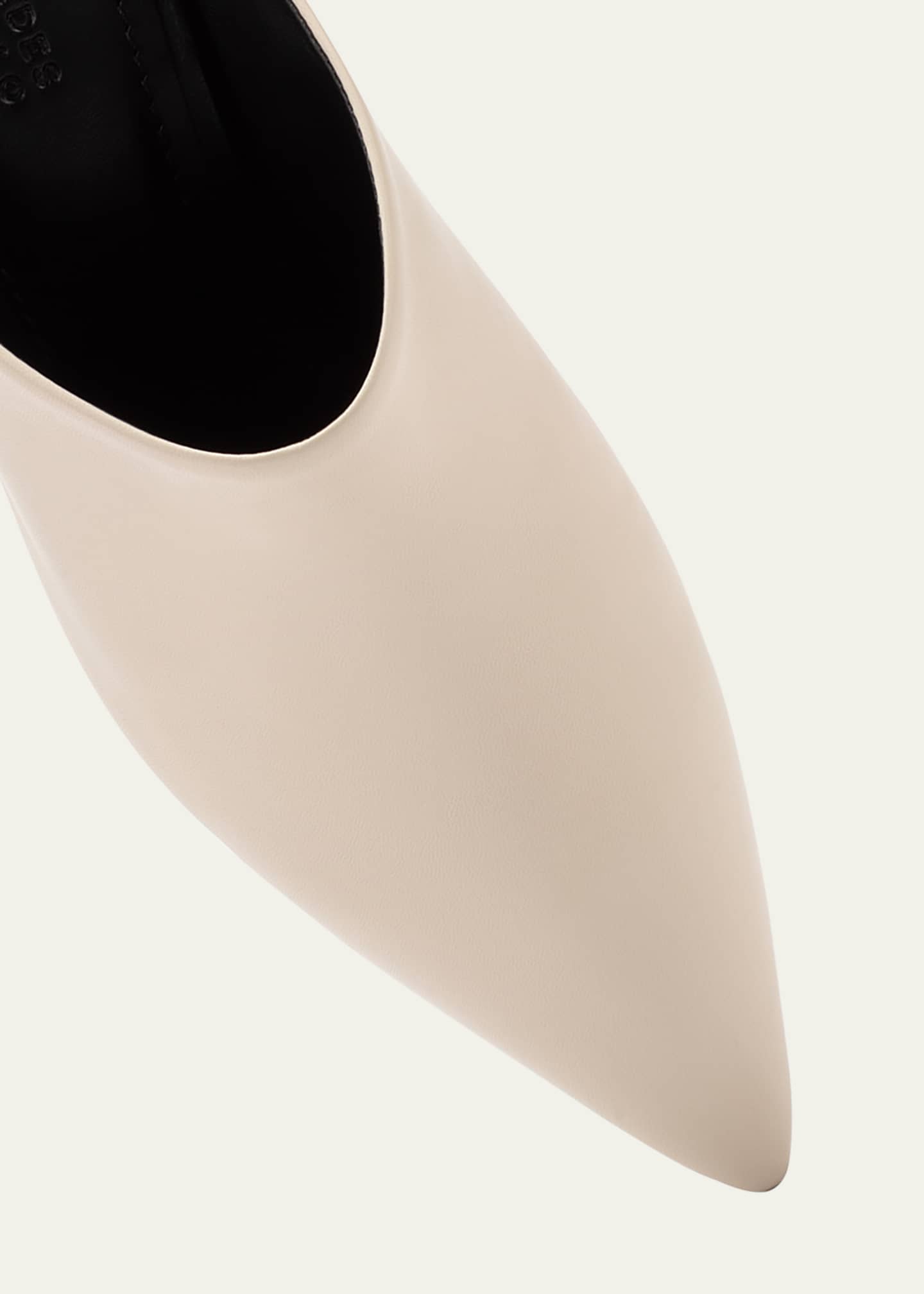 Mercedes Castillo Fabia Napa Leather Mules - Bergdorf Goodman