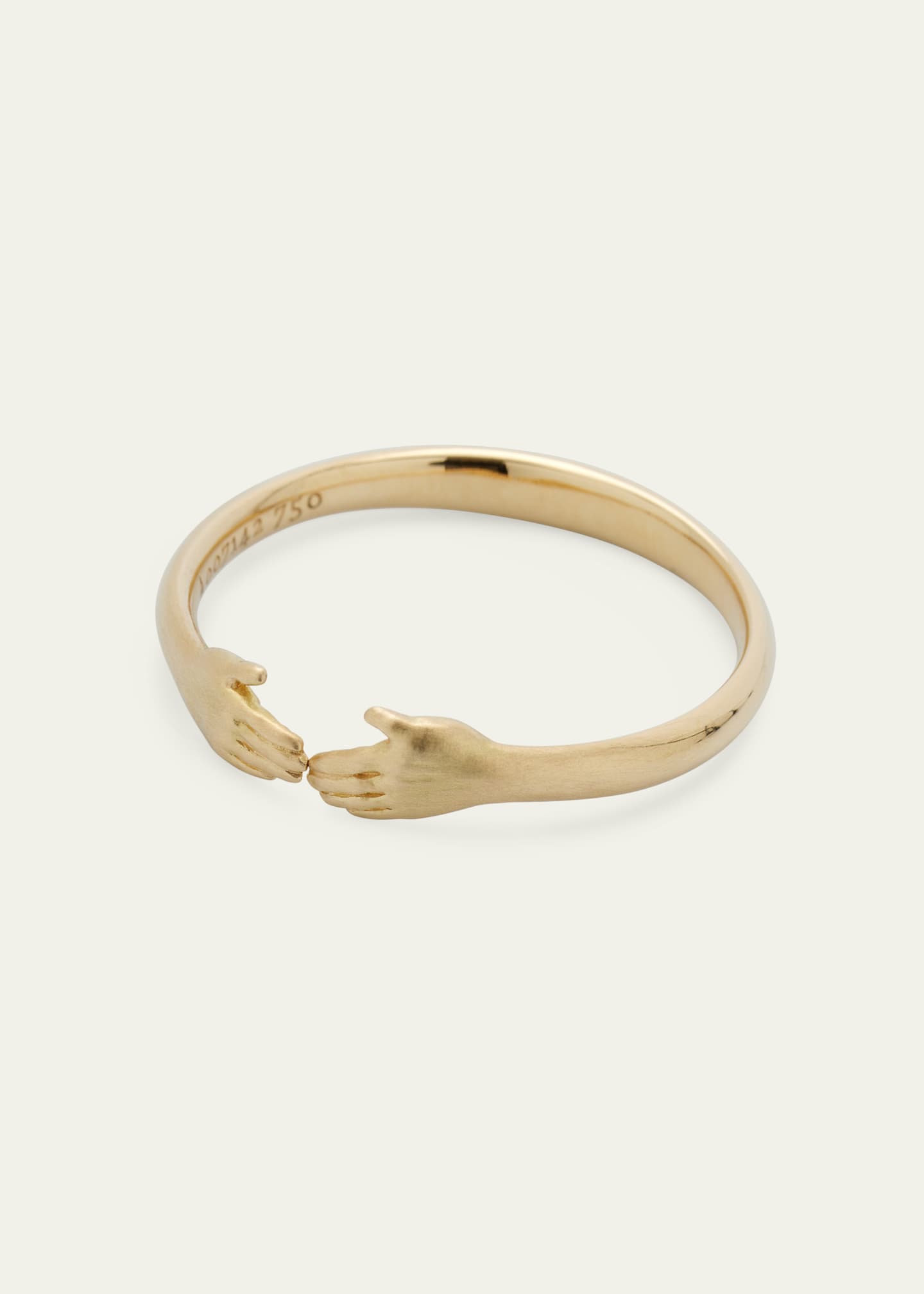 Anthony Lent Tiny Hands Ring in 18K Gold - Bergdorf Goodman