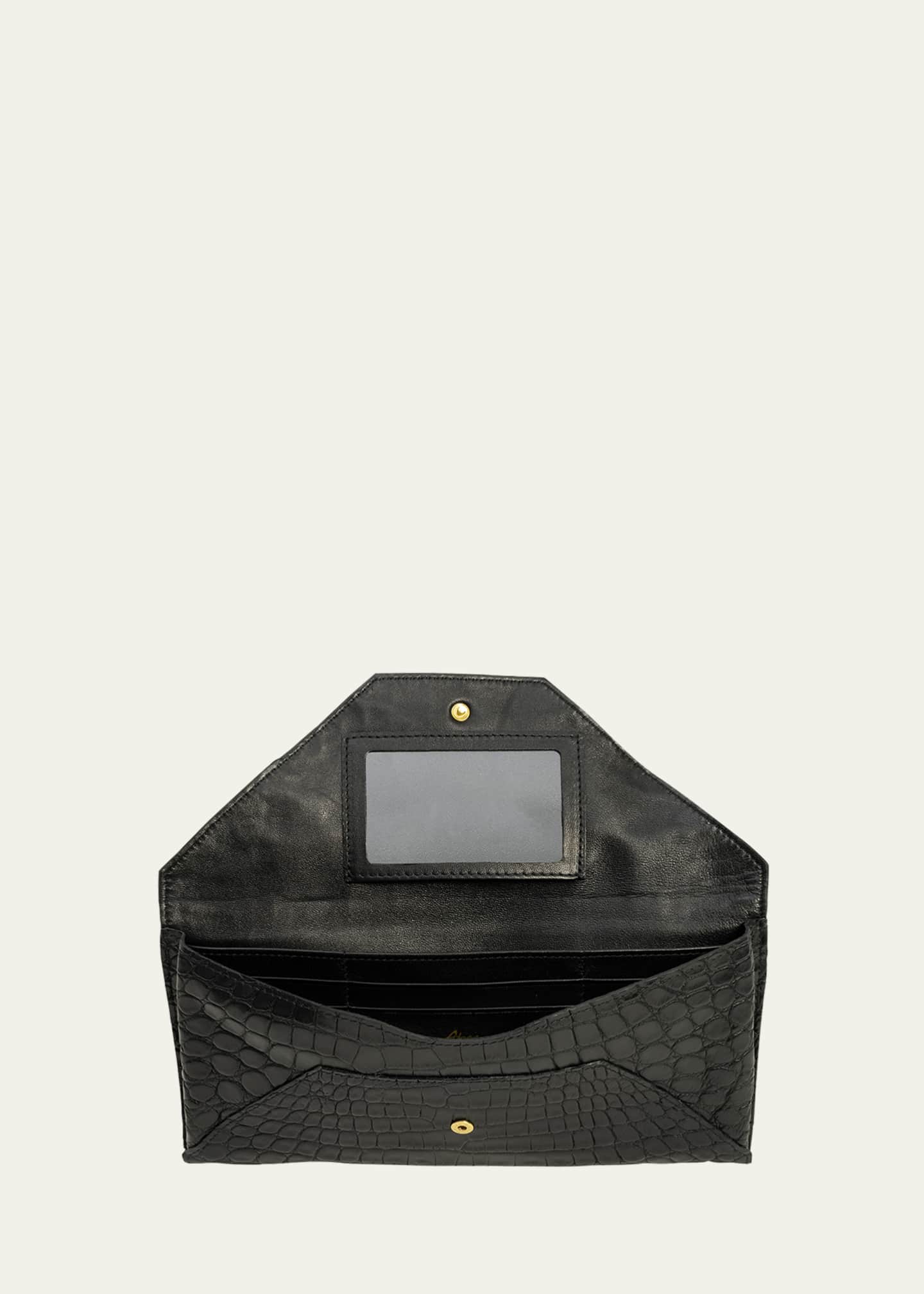 Abas Envelope Alligator Travel Organizer - Bergdorf Goodman