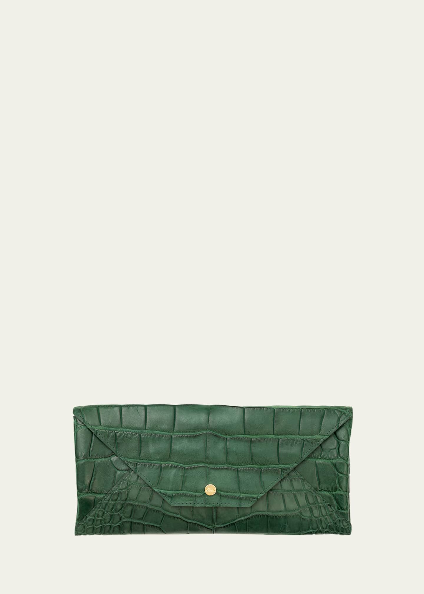 Abas Envelope Alligator Travel Organizer - Bergdorf Goodman