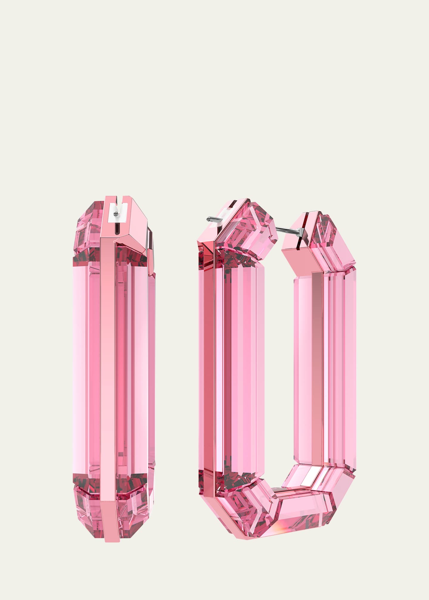 SWAROVSKI Lucent Hoop Earrings - Bergdorf Goodman
