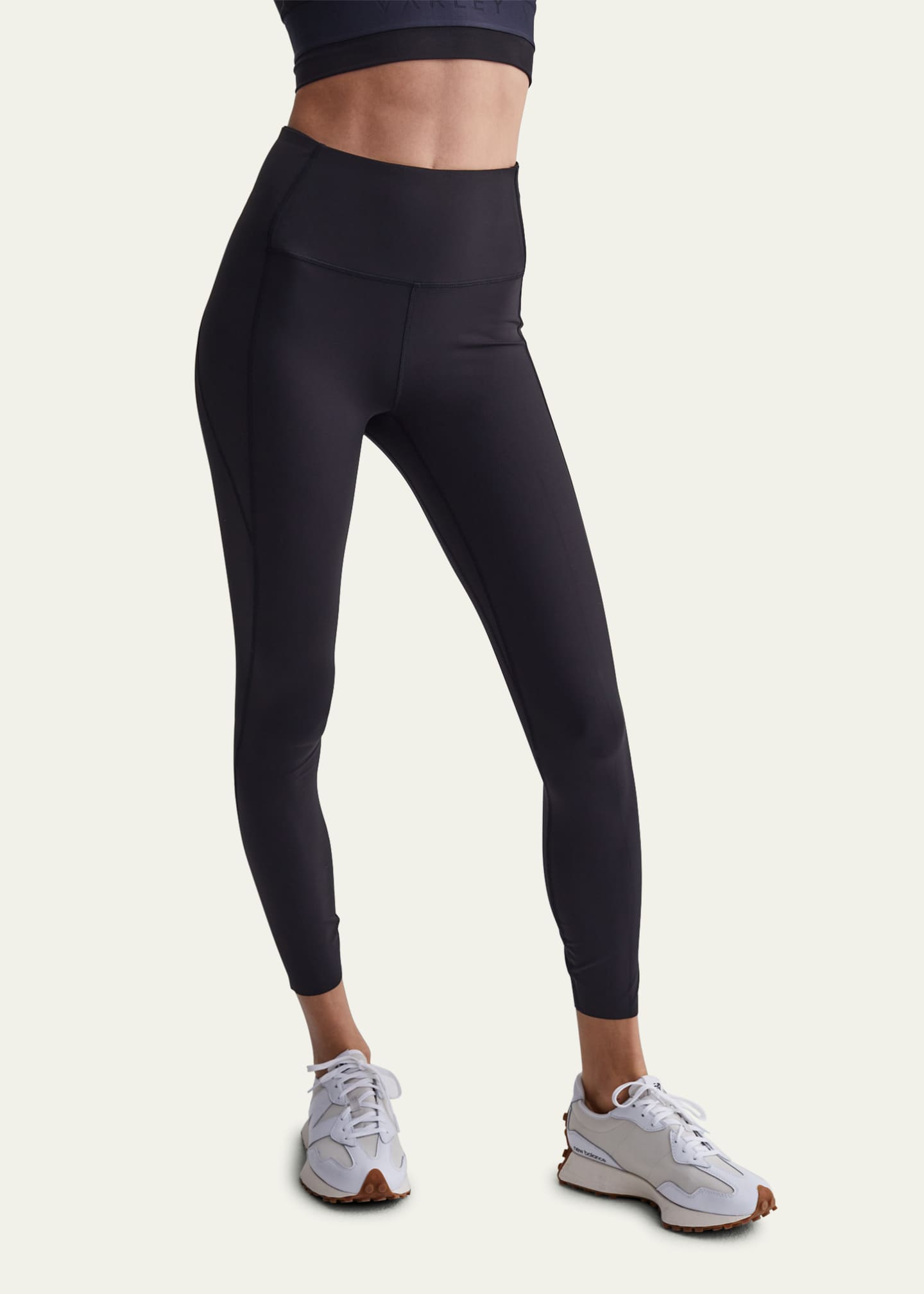 Varley Let's Go Night Running High-Rise Leggings, 25" - Bergdorf Goodman