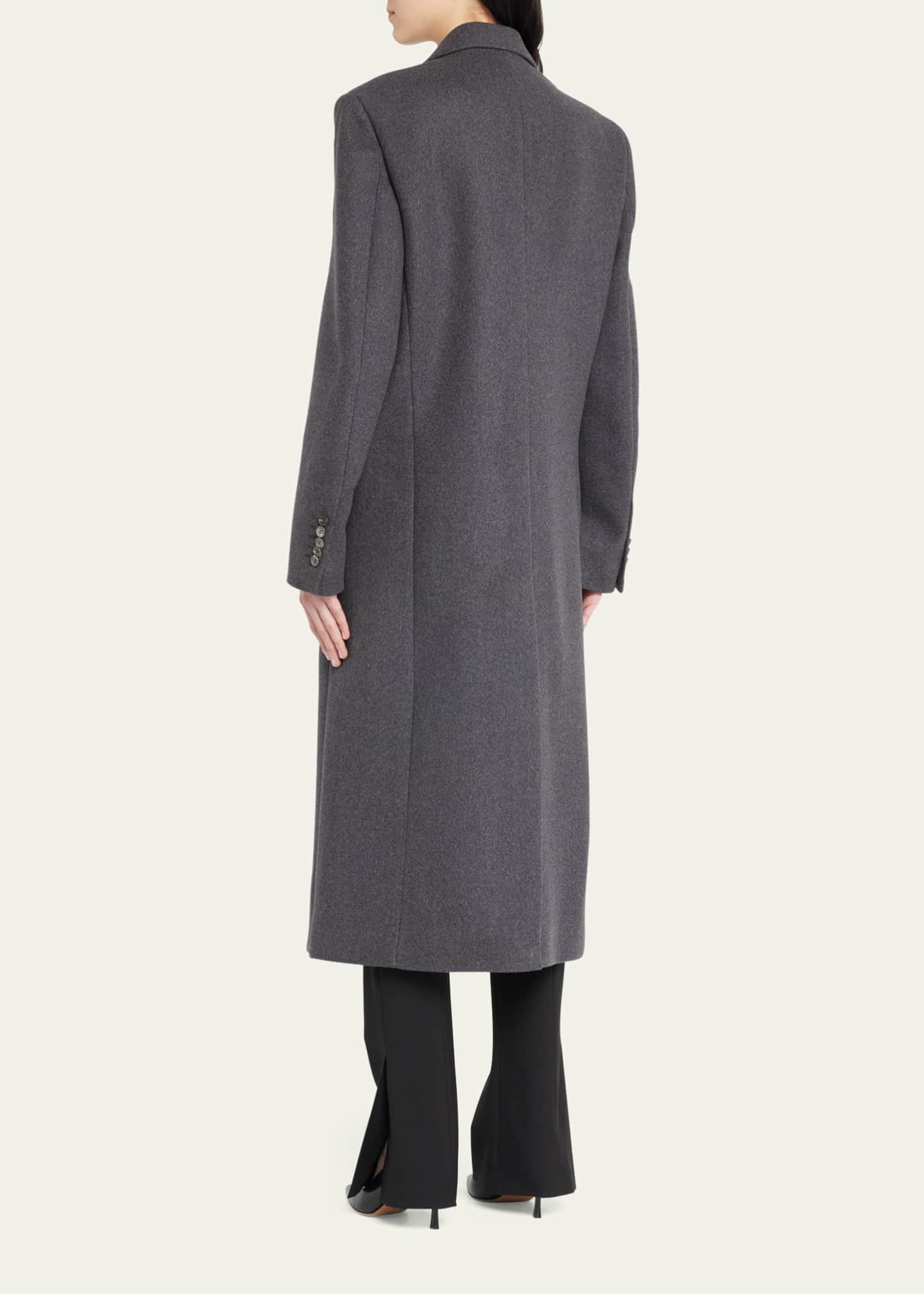 Wardrobe Nyc Single Breasted Long Wool Coat Bergdorf Goodman