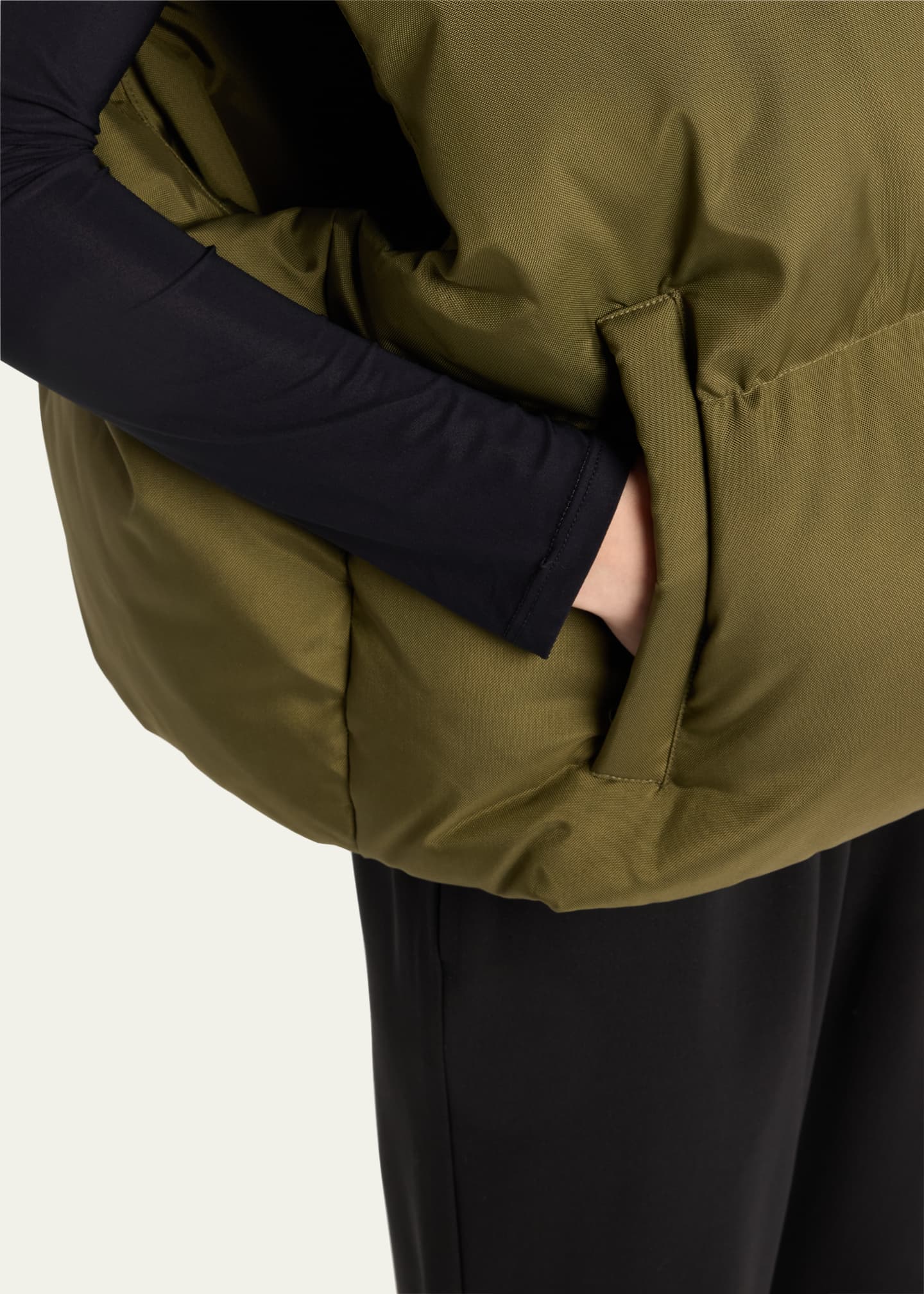 WARDROBE.NYC Oversized Puffer Vest - Bergdorf Goodman