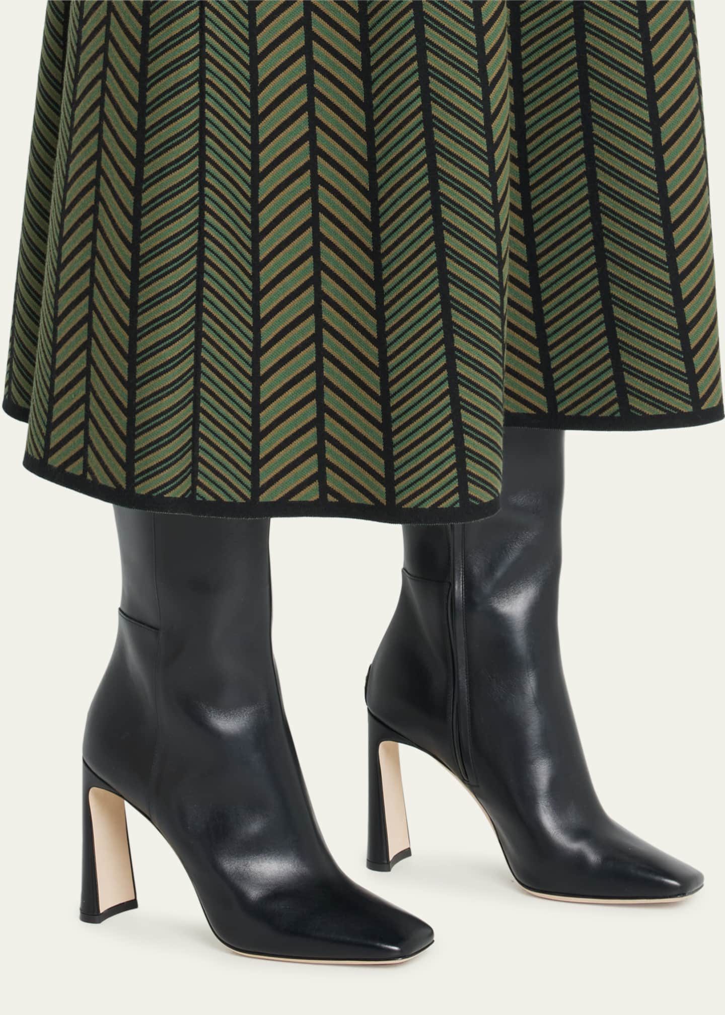 Jimmy Choo Kinsey Leather Ankle Booties - Bergdorf Goodman