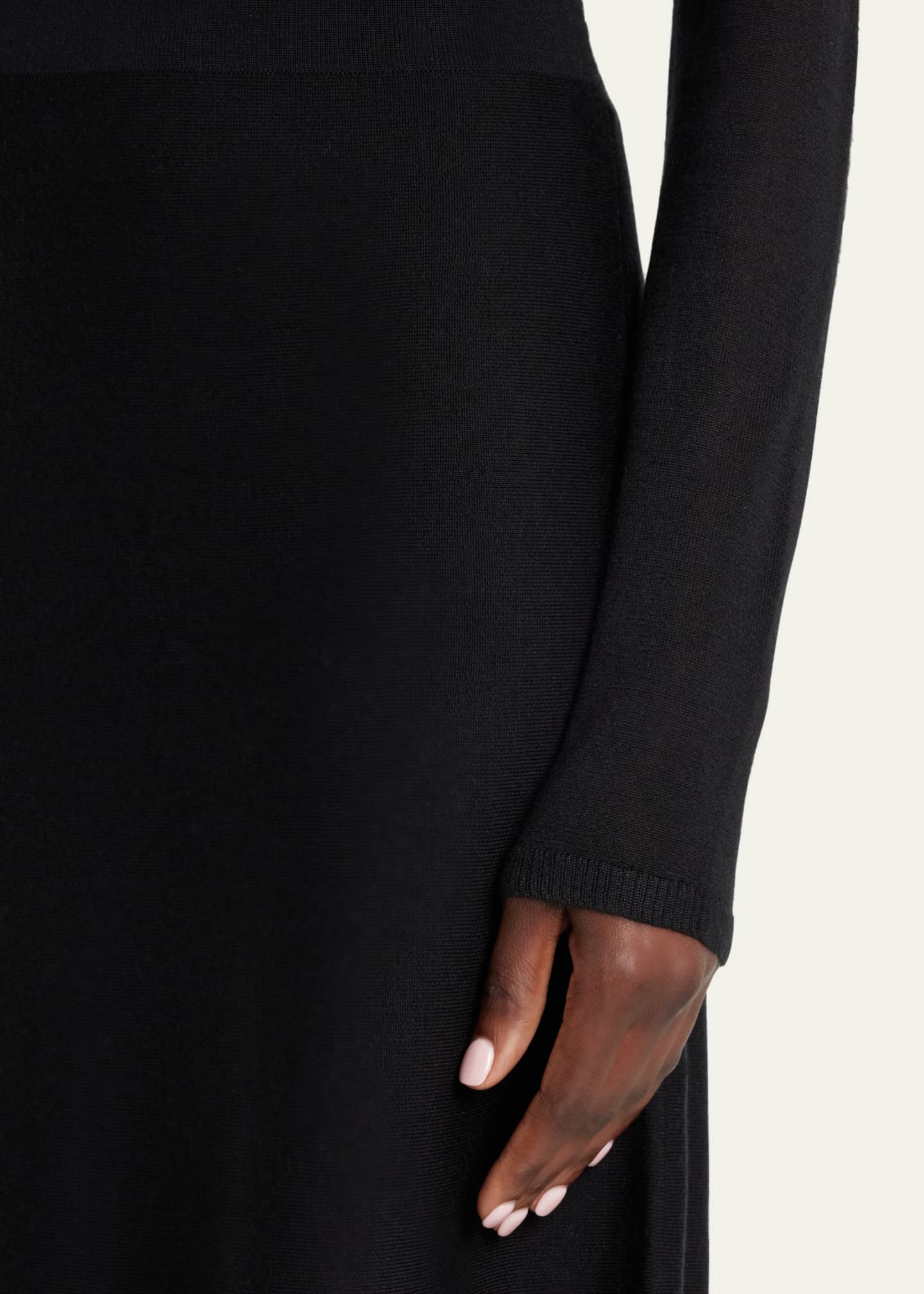 Gabriela Hearst Freddie Midi Wool-Cashmere Skirt - Bergdorf Goodman