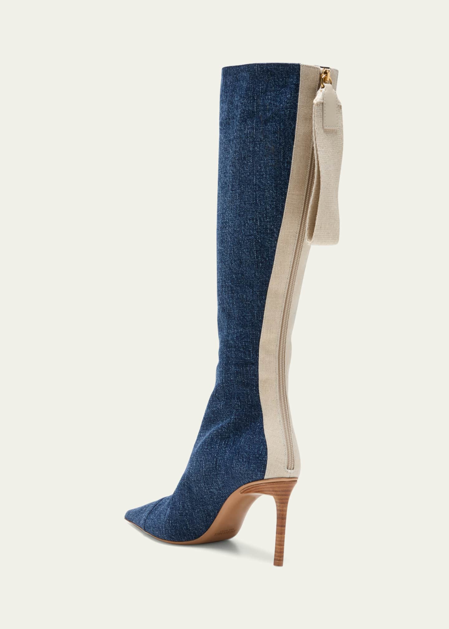 Jacquemus Les Bottes Cordao Stiletto Boots - Bergdorf Goodman