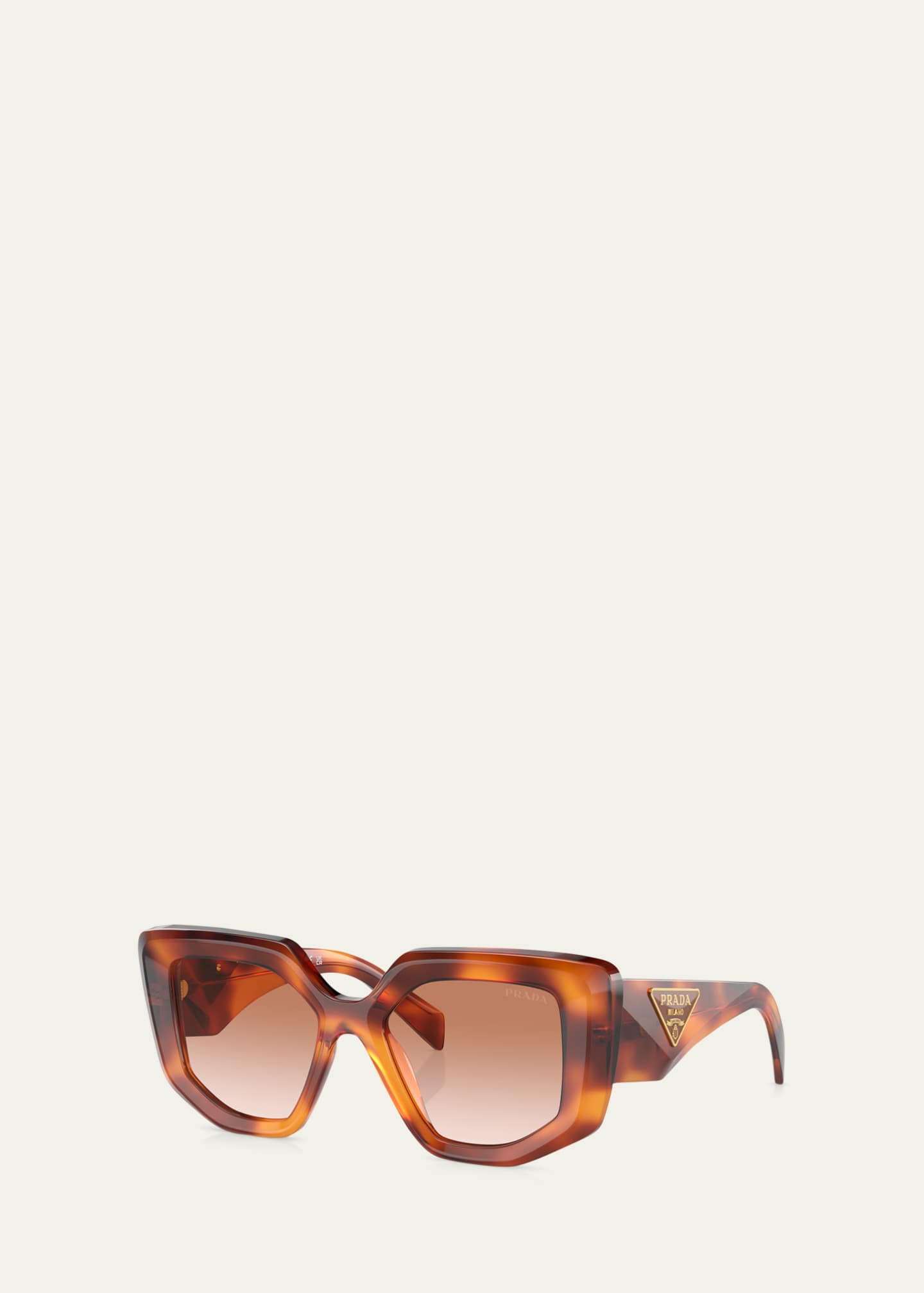 Prada Logo Emblem Acetate Cat-Eye Sunglasses - Bergdorf Goodman