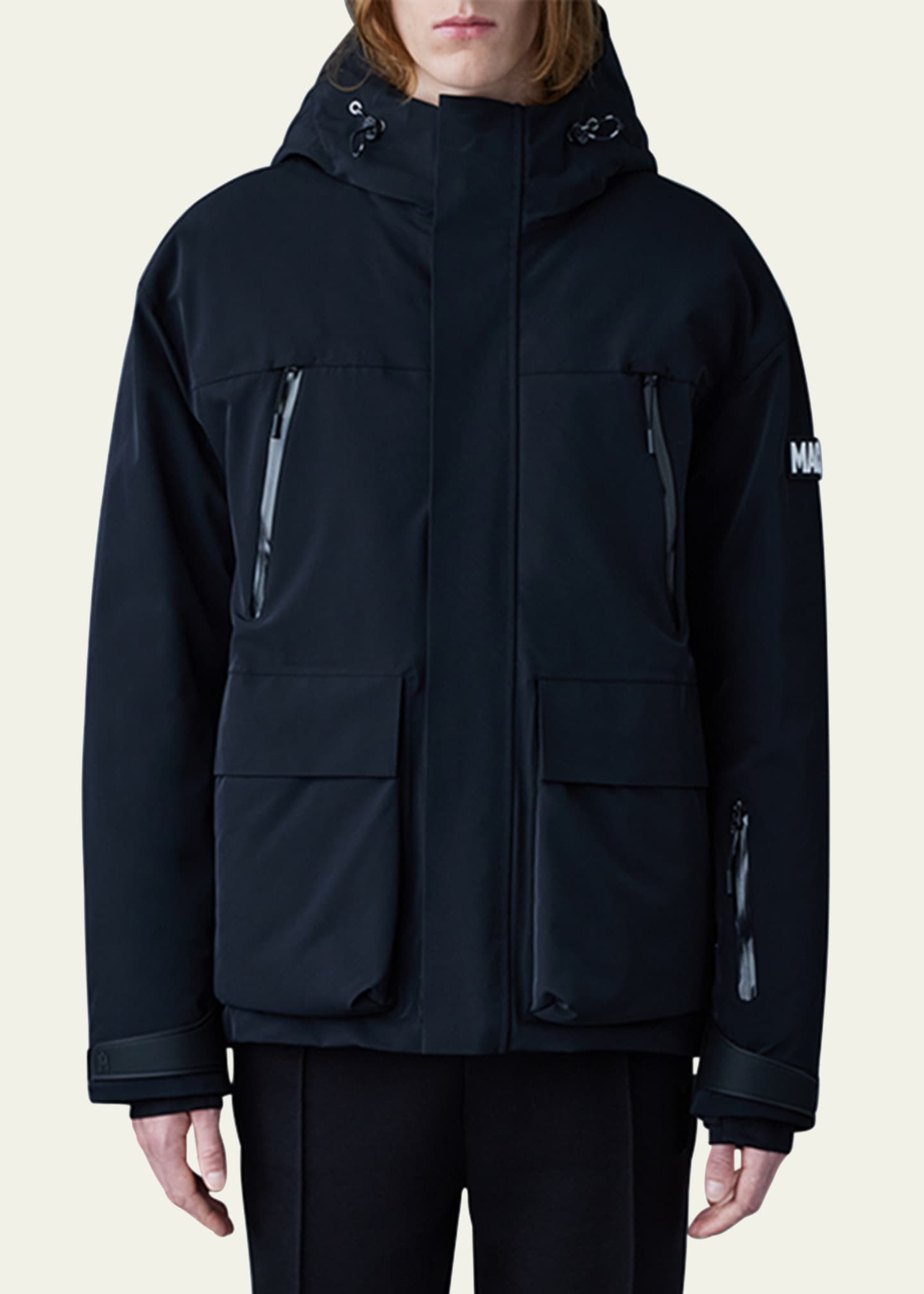Mackage Men's Frost-Z Waterproof Hooded Down Ski Jacket - Bergdorf Goodman