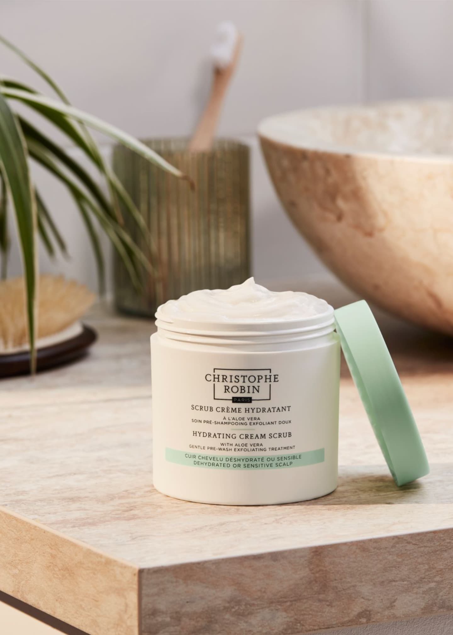 Christophe Robin Hydrating Cream Scrub with Aloe Vera - Bergdorf Goodman