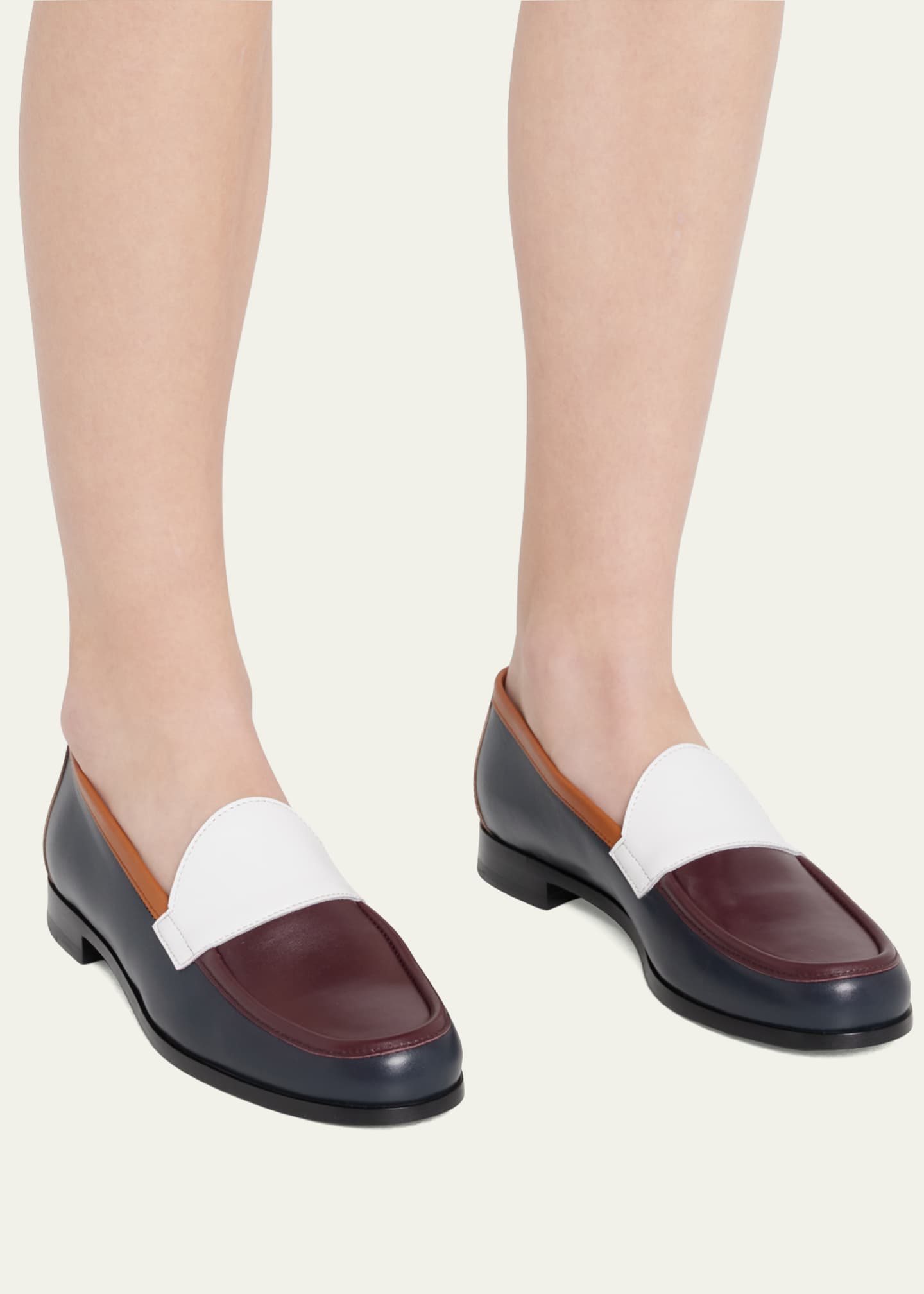 Pierre Hardy Hardy Colorblock Leather Loafers - Bergdorf Goodman