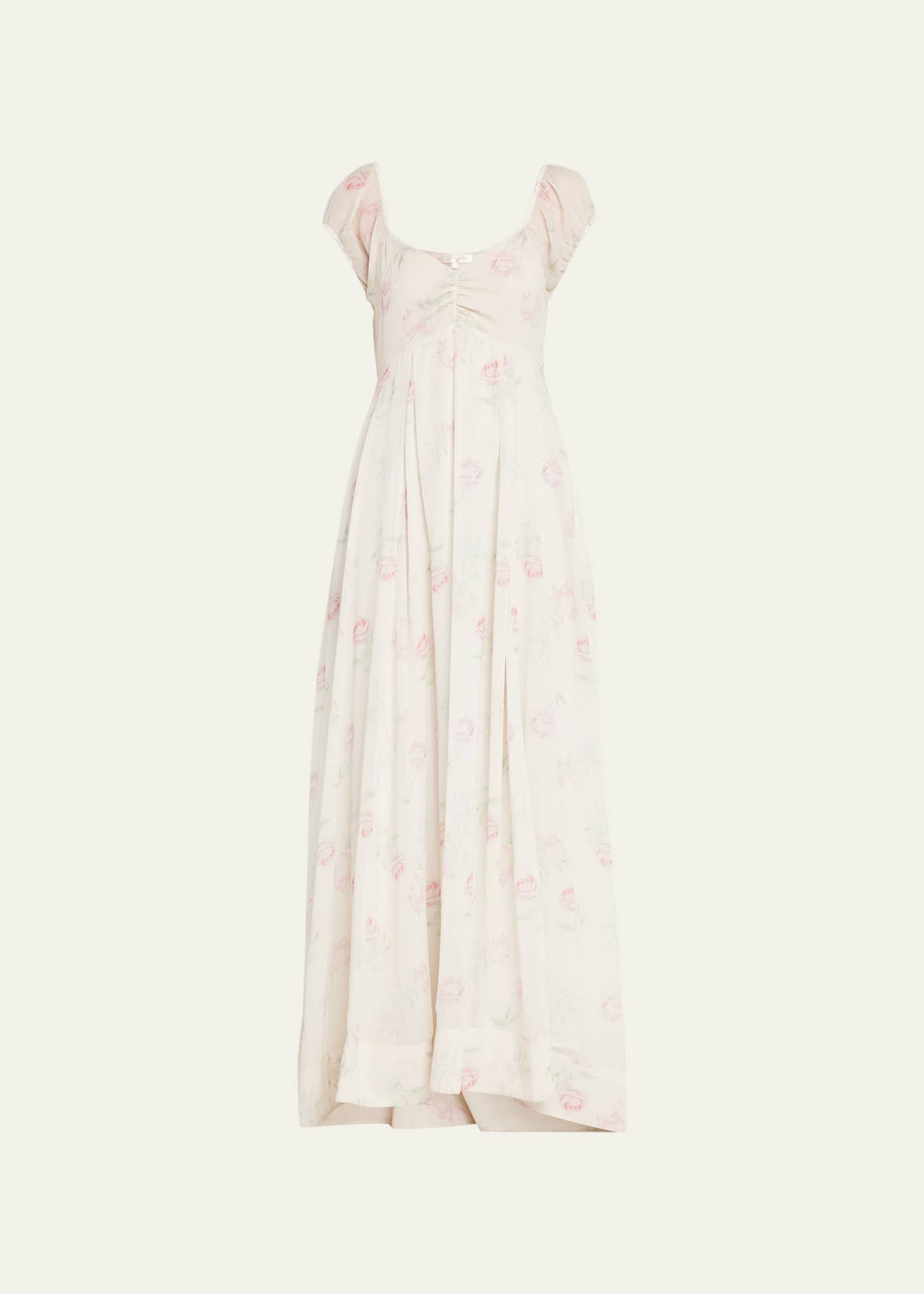 LoveShackFancy Magnolia Tea Gilvery Maxi Dress - Bergdorf Goodman
