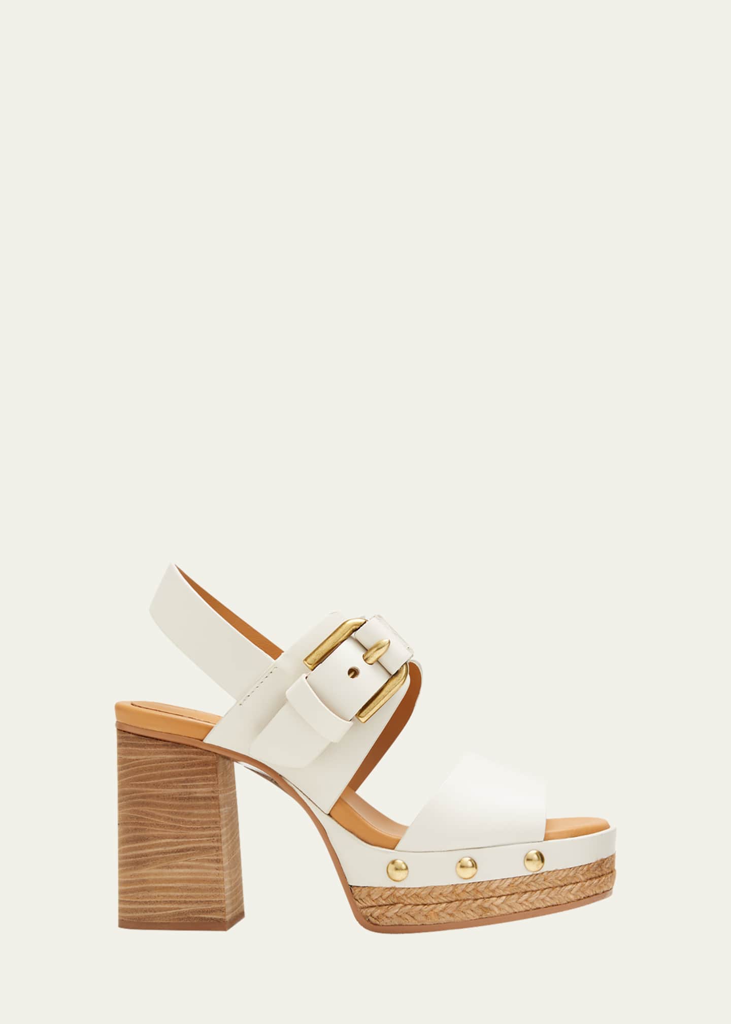 See by Chloe Joline Buckle Espadrille Platform Sandals - Bergdorf Goodman