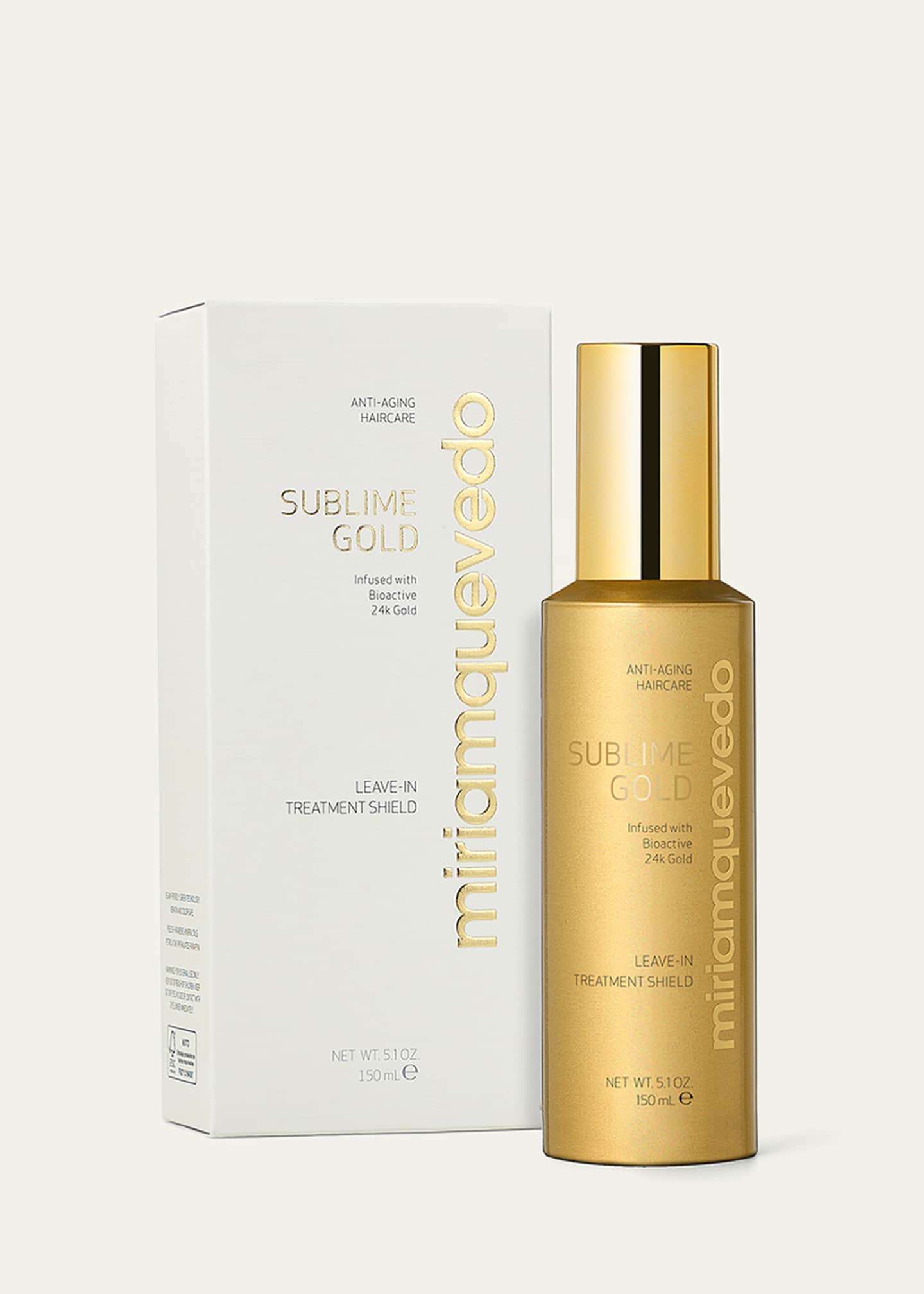 Miriam Quevedo Sublime Gold Leave-In Treatment Shield, 5 oz./150mL ...