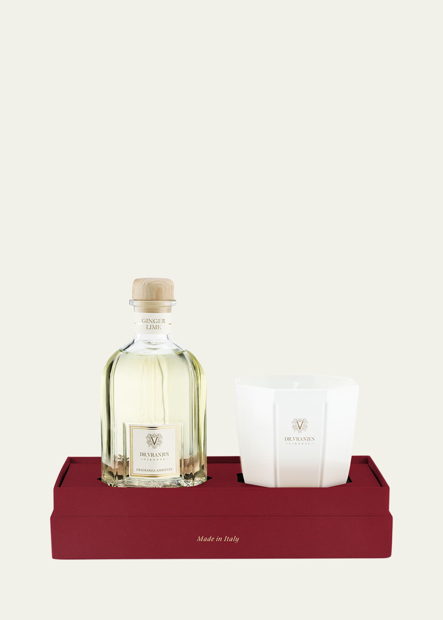 Dr. Vranjes Firenze Ginger Lime Diffuser and Candle Gift Set - Bergdorf Goodman
