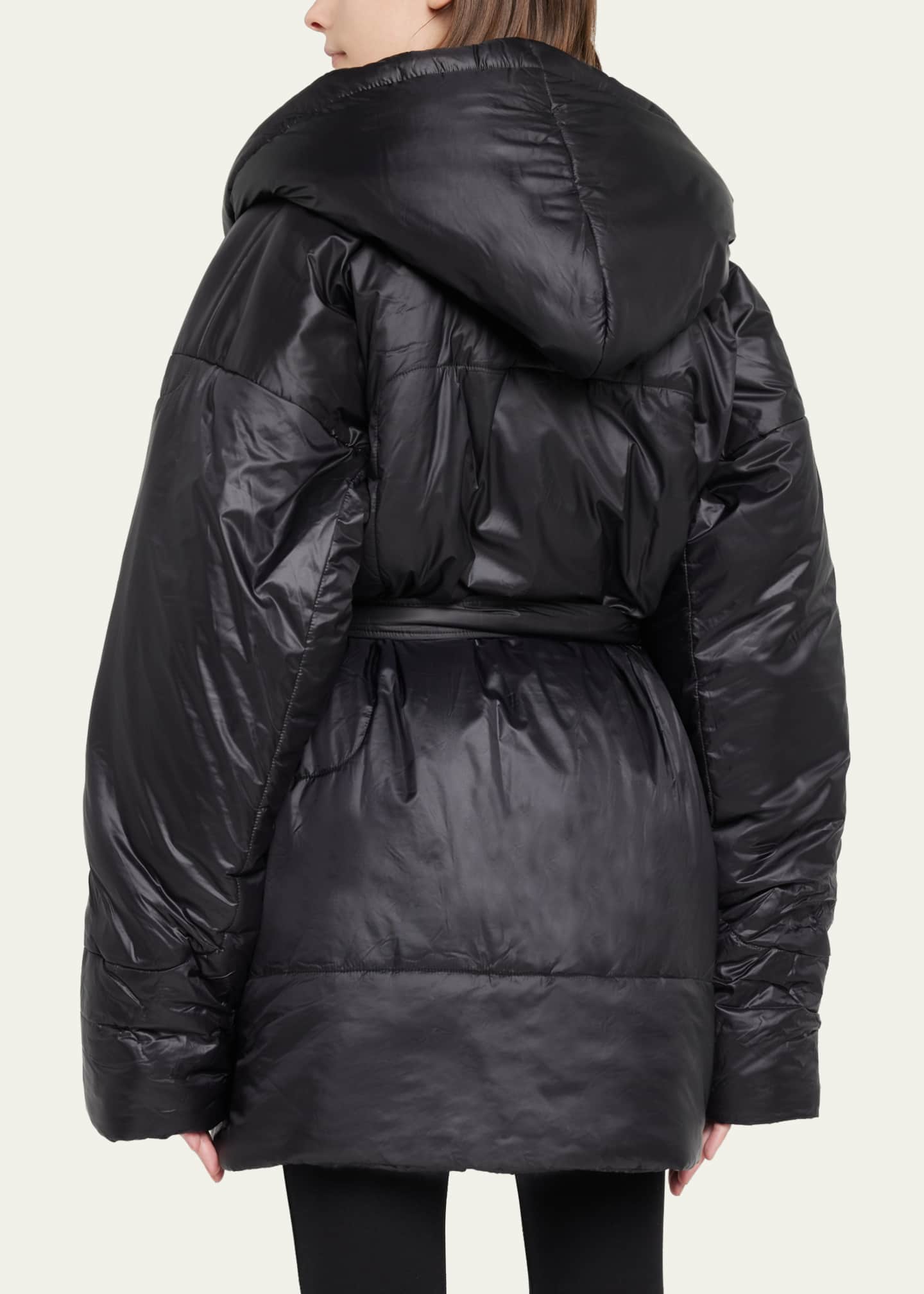 Norma Kamali Hooded Sleeping Bag Coat - Bergdorf Goodman