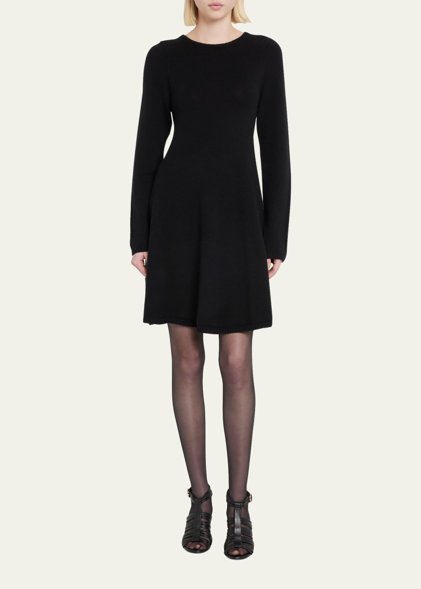 Khaite Perth Caged Calfskin Block-Heel Sandals - Bergdorf Goodman