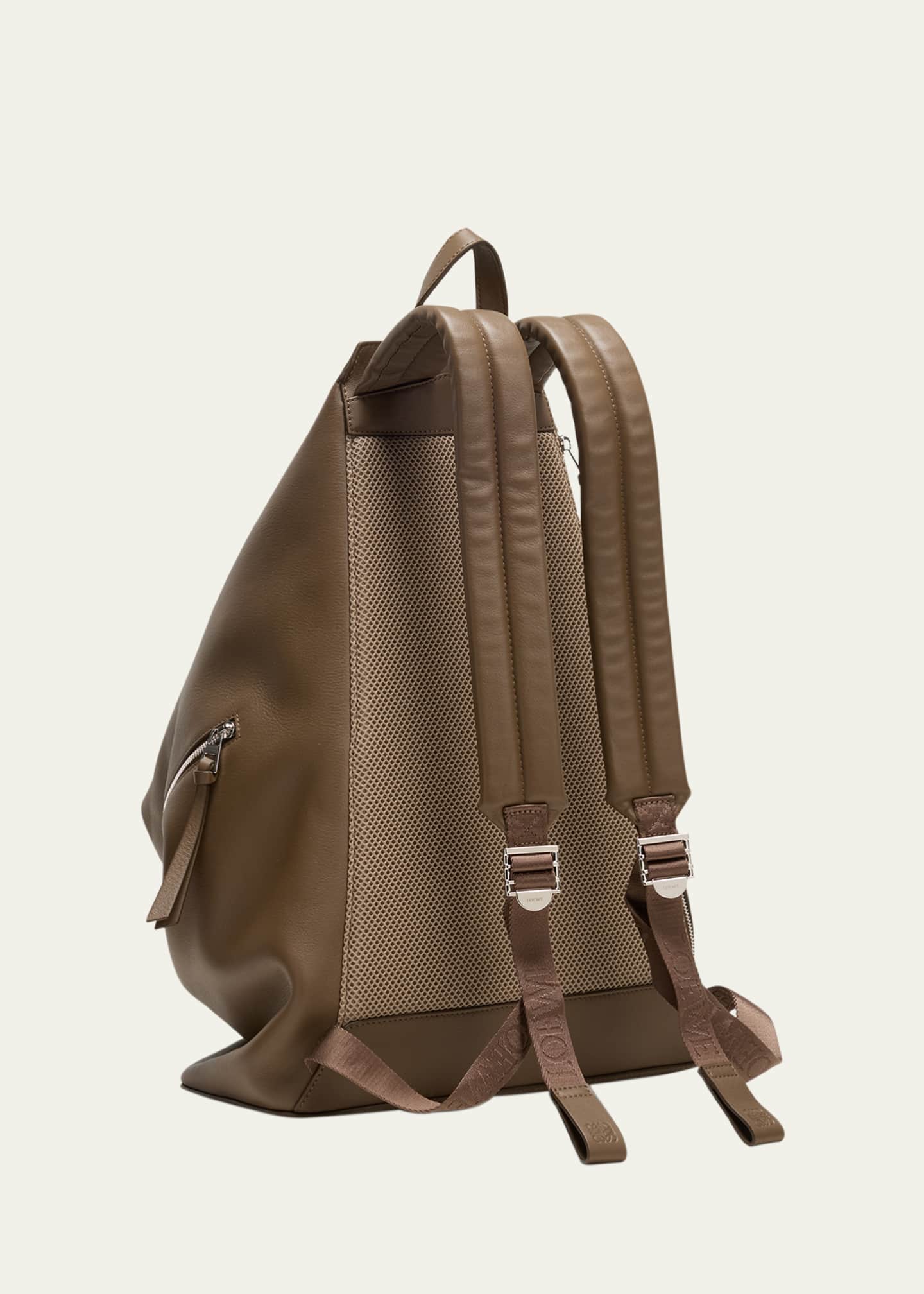 Loewe Men's Convertible Leather Backpack - Bergdorf Goodman