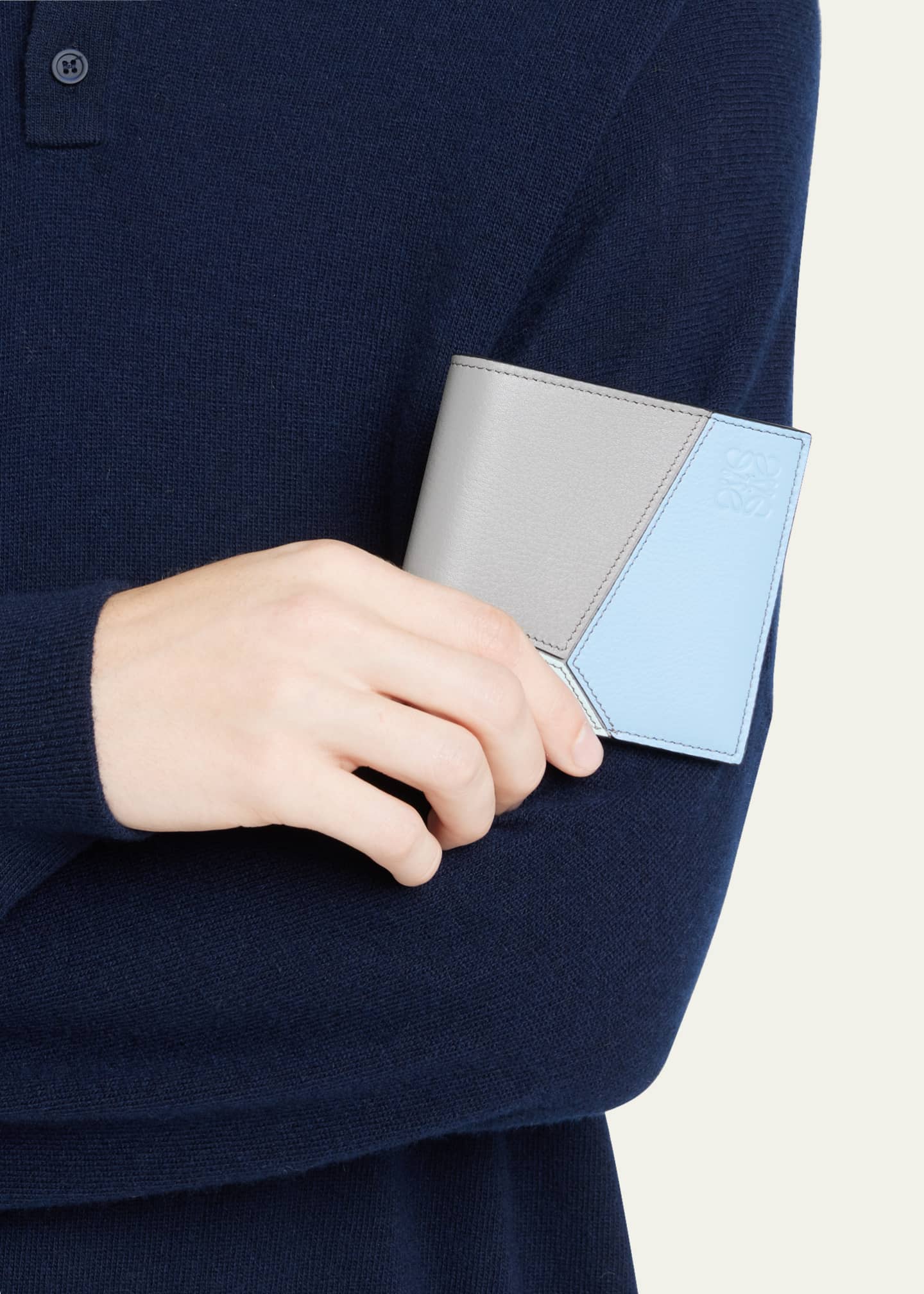 Loewe Men's Puzzle Bifold Wallet - Bergdorf Goodman