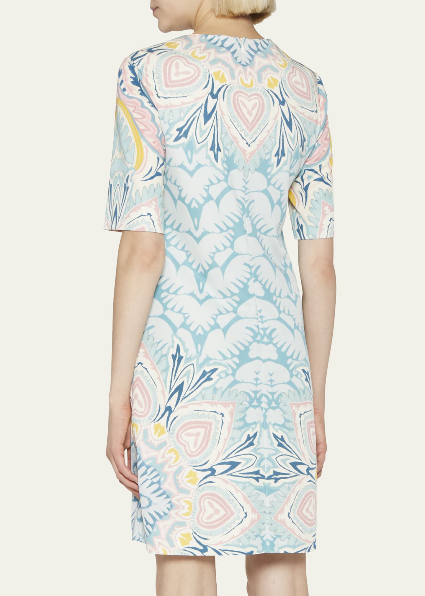 Etro Abstract-Print Mini Dress - Bergdorf Goodman