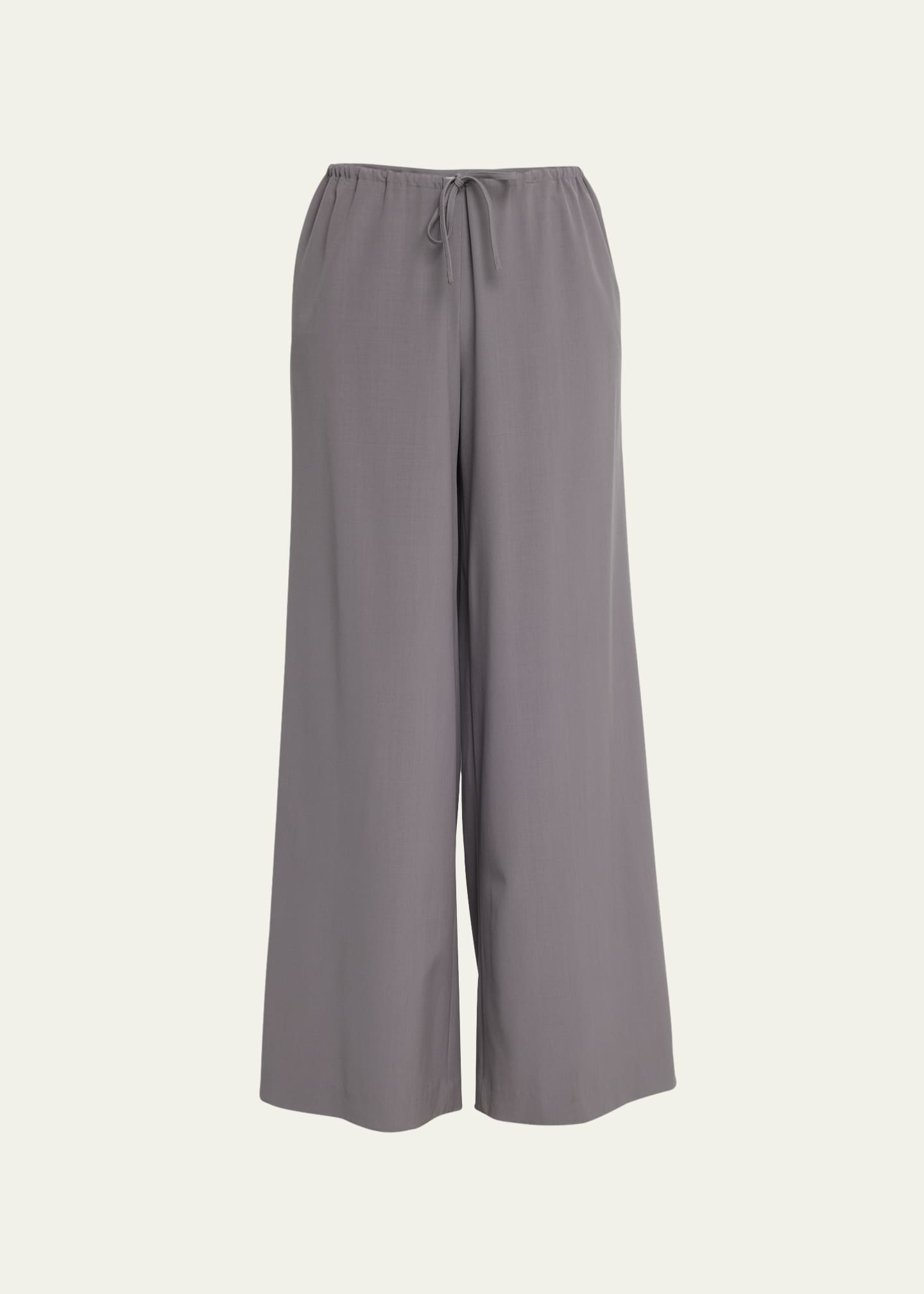 THE ROW Barrie Drawstring Wide-Leg Pants - Bergdorf Goodman