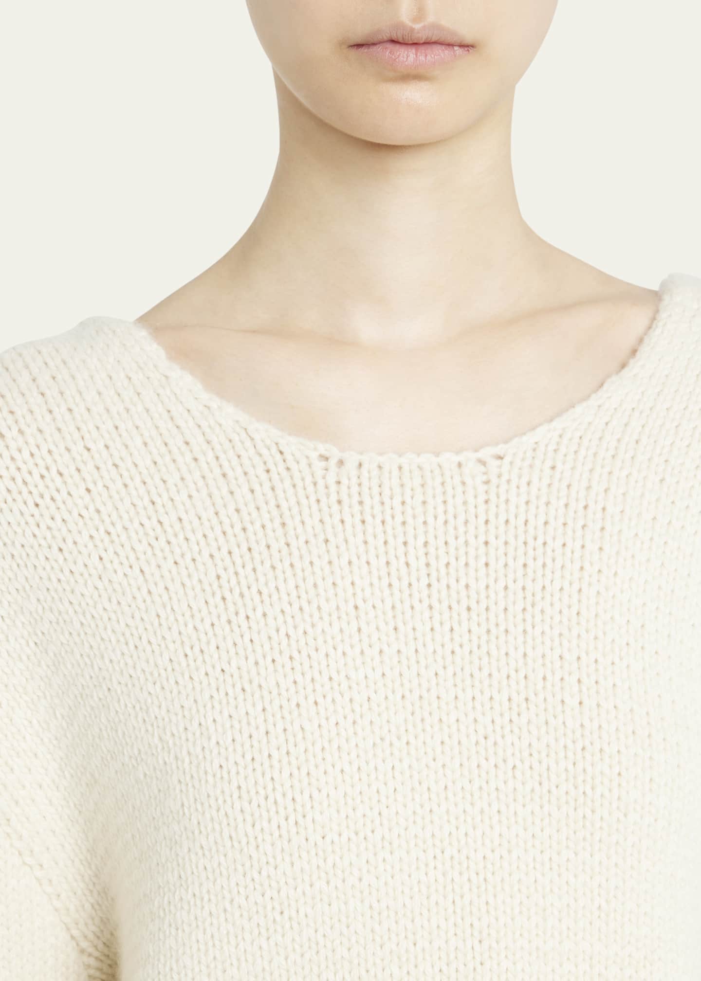 THE ROW Iri Cashmere Knit Top - Bergdorf Goodman