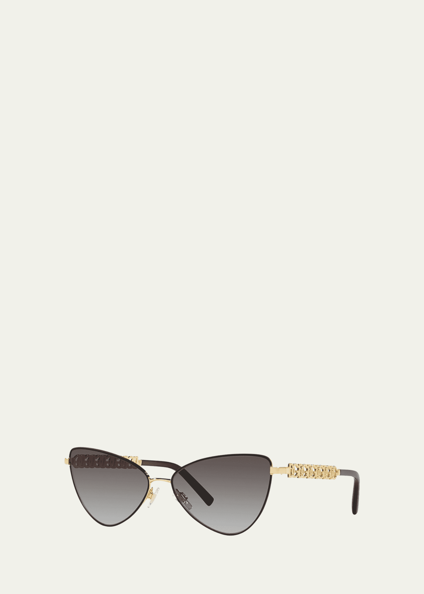 Dolce&Gabbana Gradient Interlocking DG Steel Butterfly Sunglasses ...