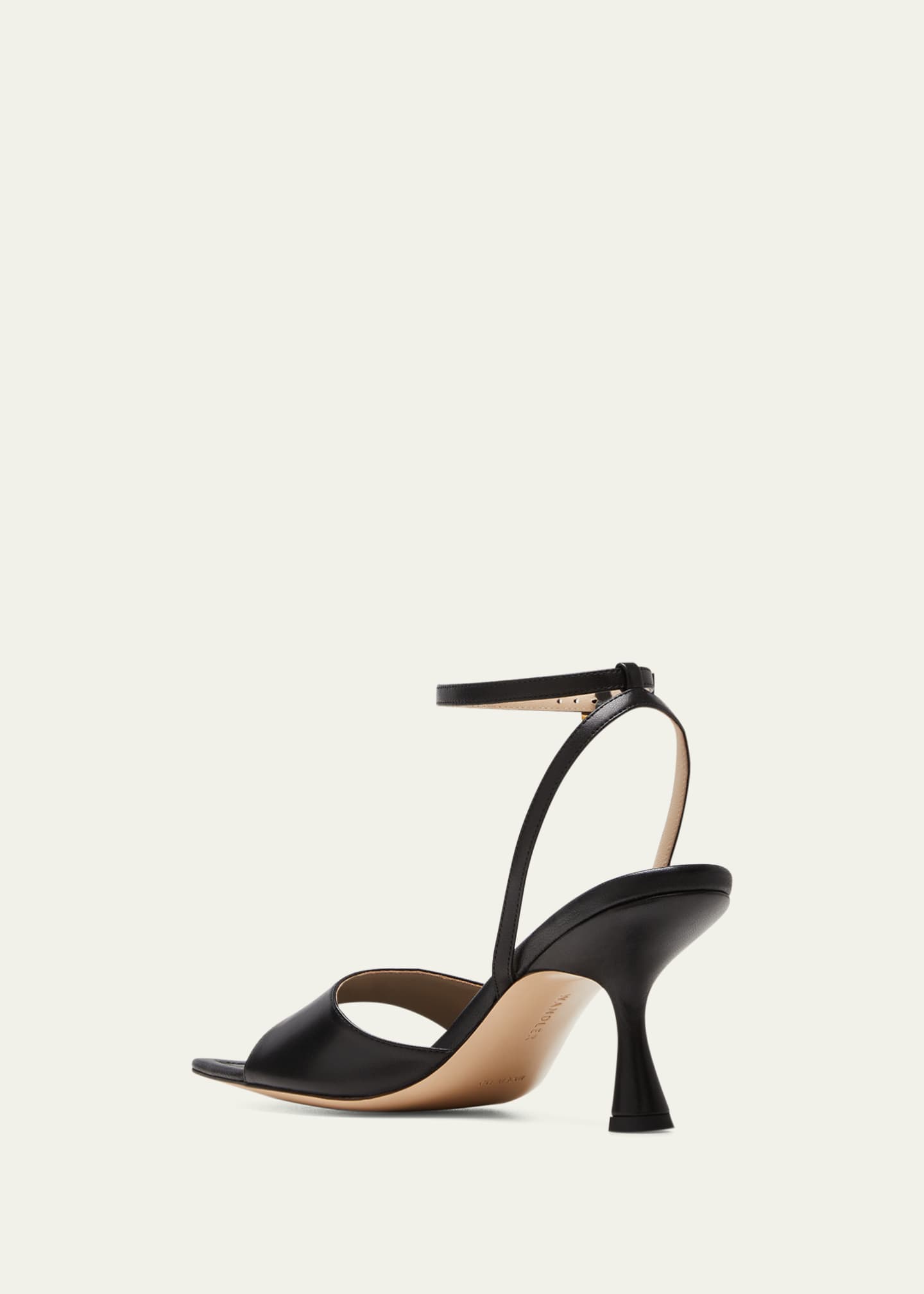 Wandler Julio Lambskin Ankle-Strap Sandals - Bergdorf Goodman