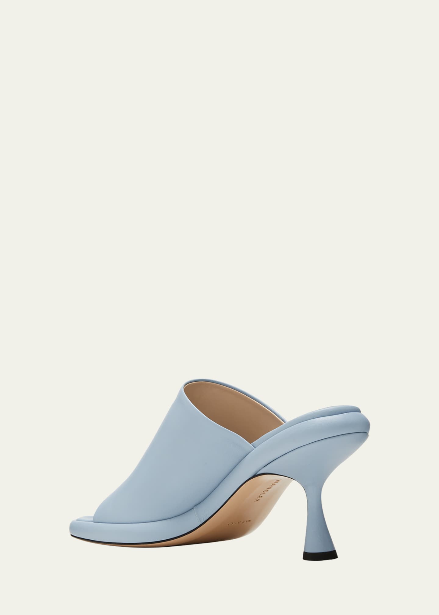 Wandler June Lambskin Mule Sandals - Bergdorf Goodman