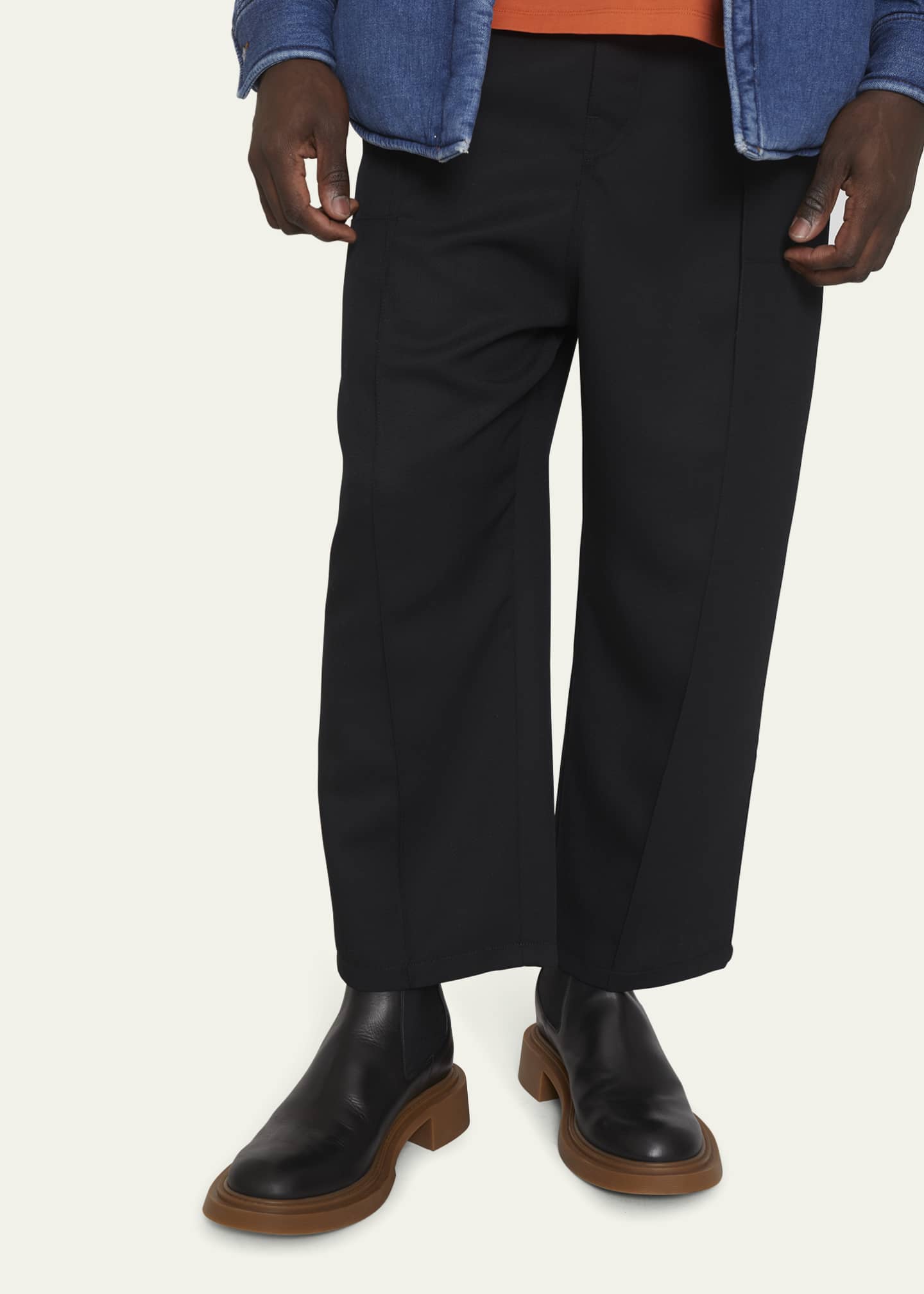 Loewe Men's Leather Chelsea Boots - Bergdorf Goodman