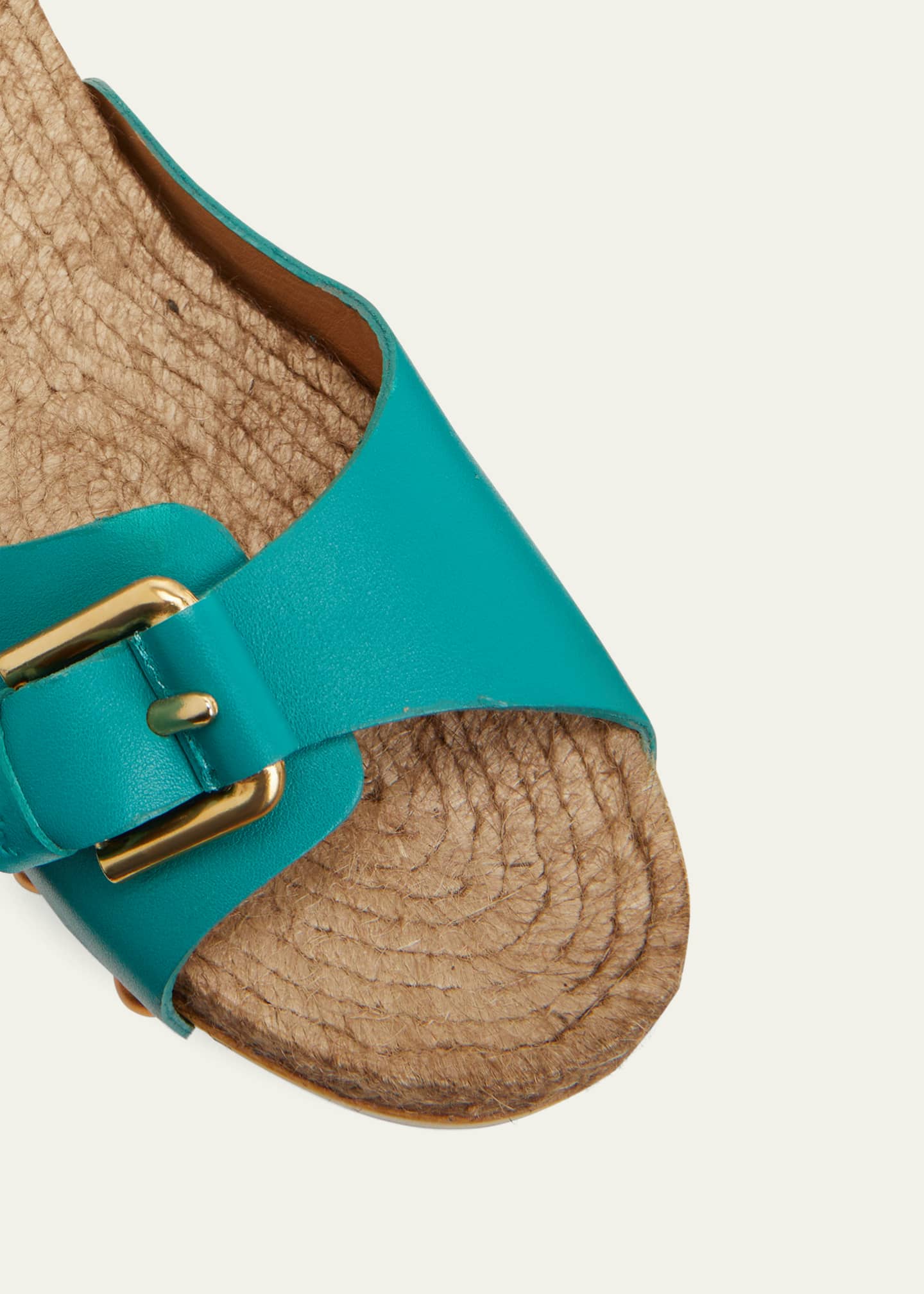 See by Chloe Joline Leather Buckle Clog Sandals - Bergdorf Goodman