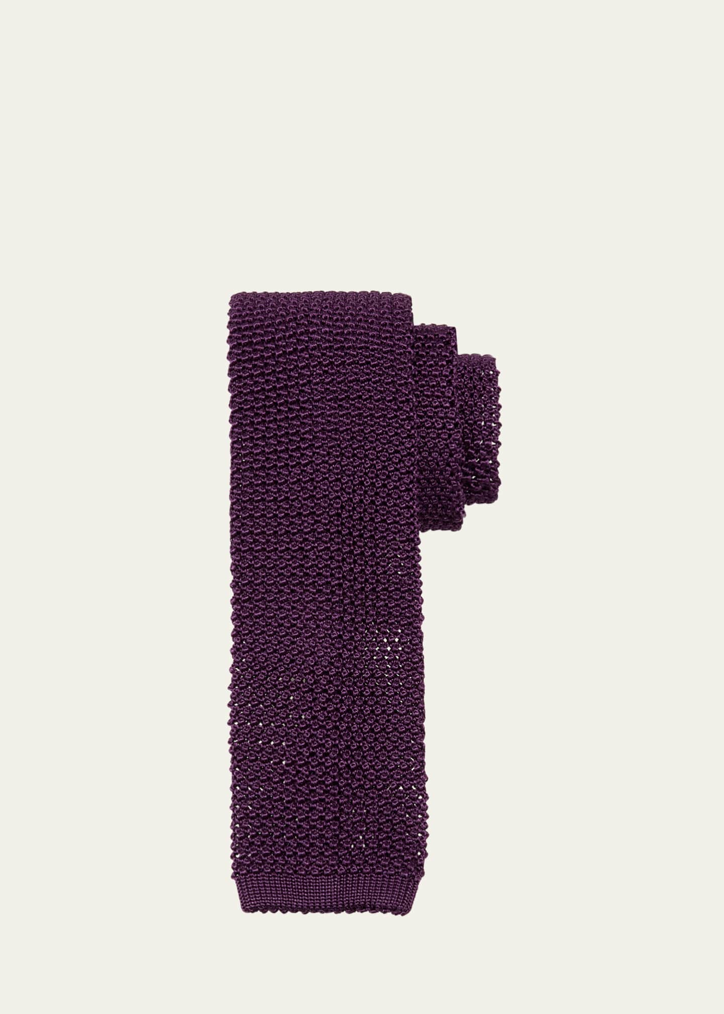 Ralph Lauren Purple Label Men's Superknit Silk Tie - Bergdorf Goodman
